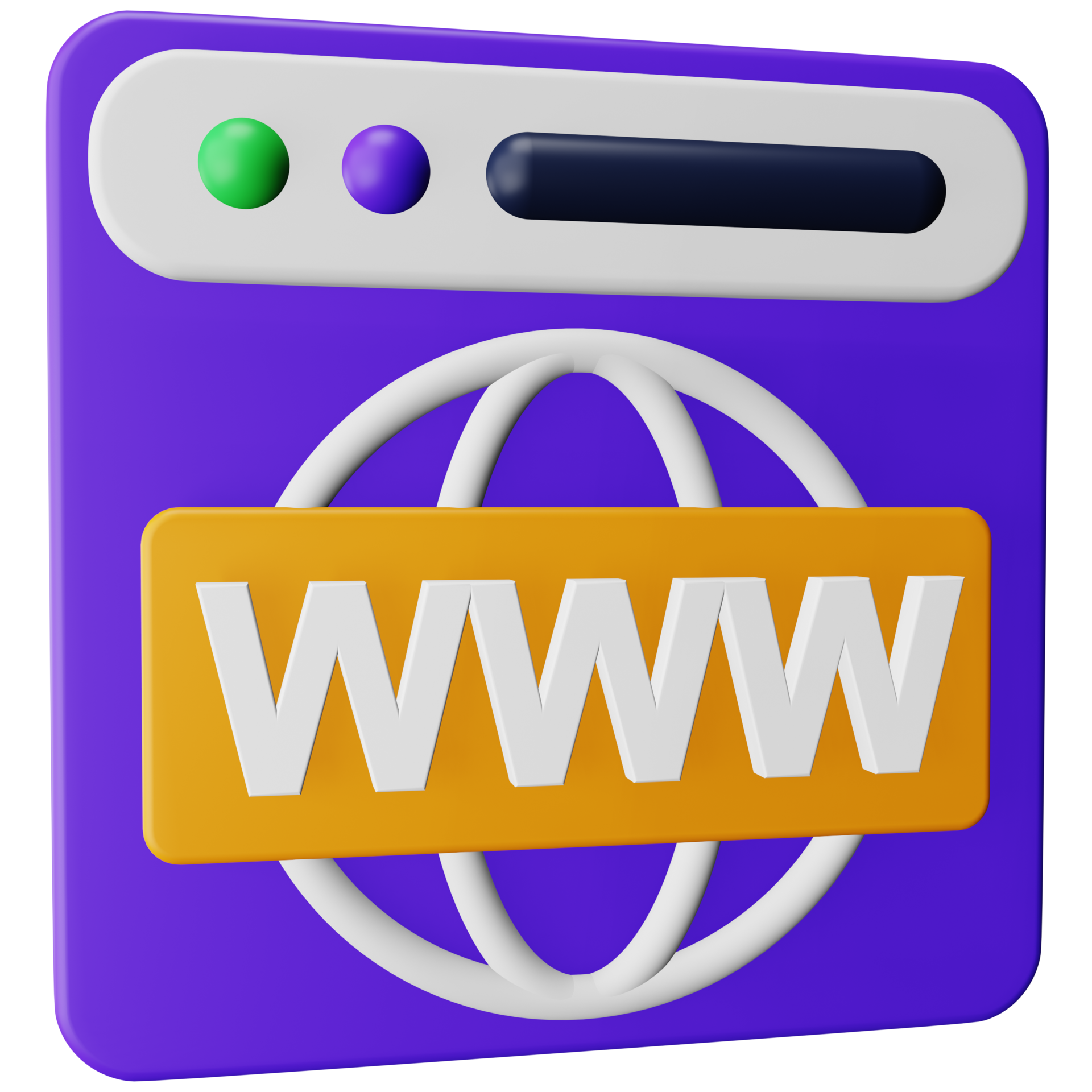 Browser website 3d rendering isometric icon. 13363754 PNG