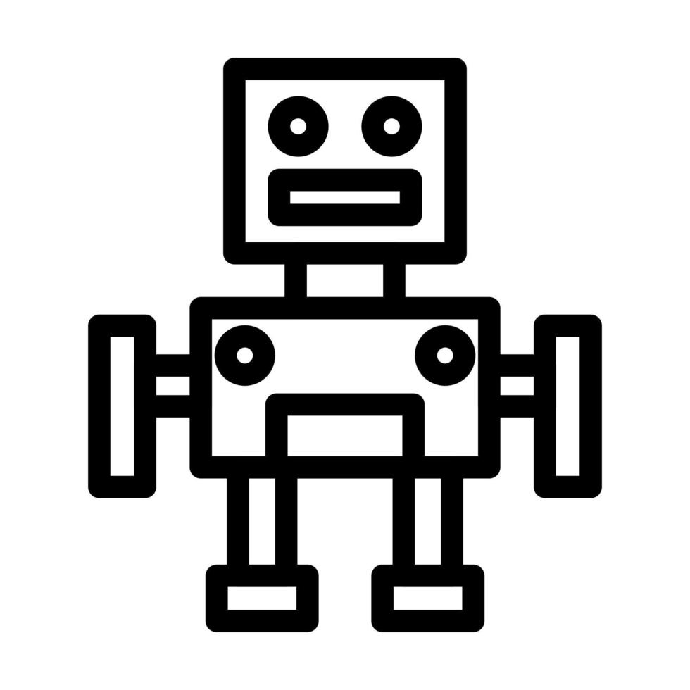 Robot Icon Design 13365336 Vector Art at Vecteezy