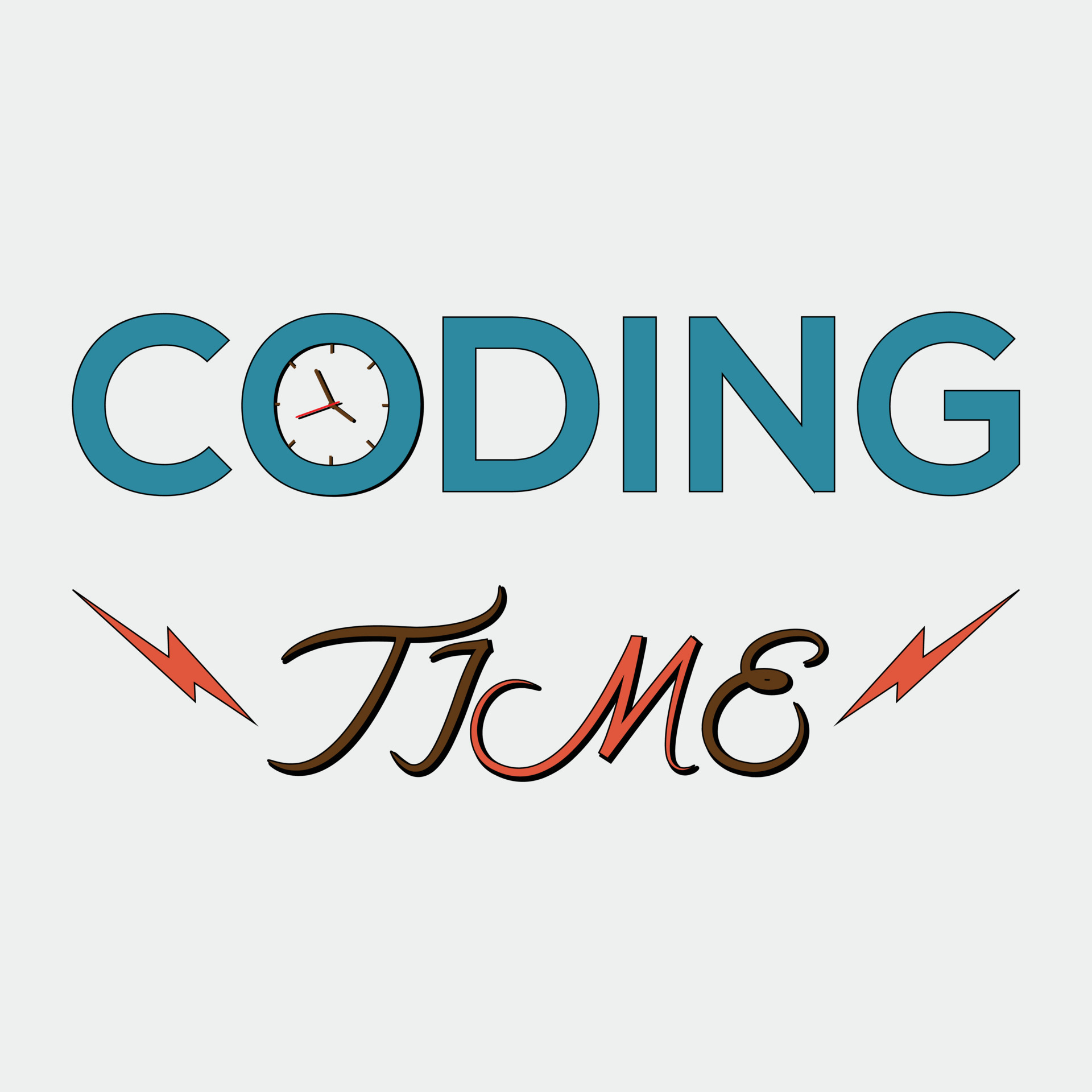 coding time T-Shirt Design 13365699 Vector Art at Vecteezy