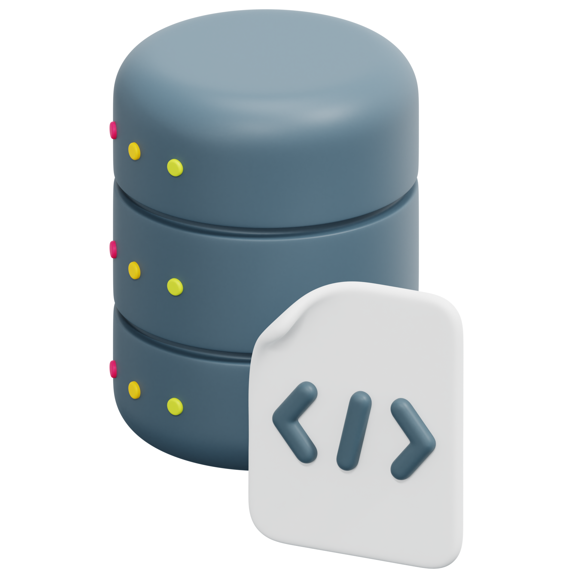 Database 3d Render Icon Illustration 13368282 Png