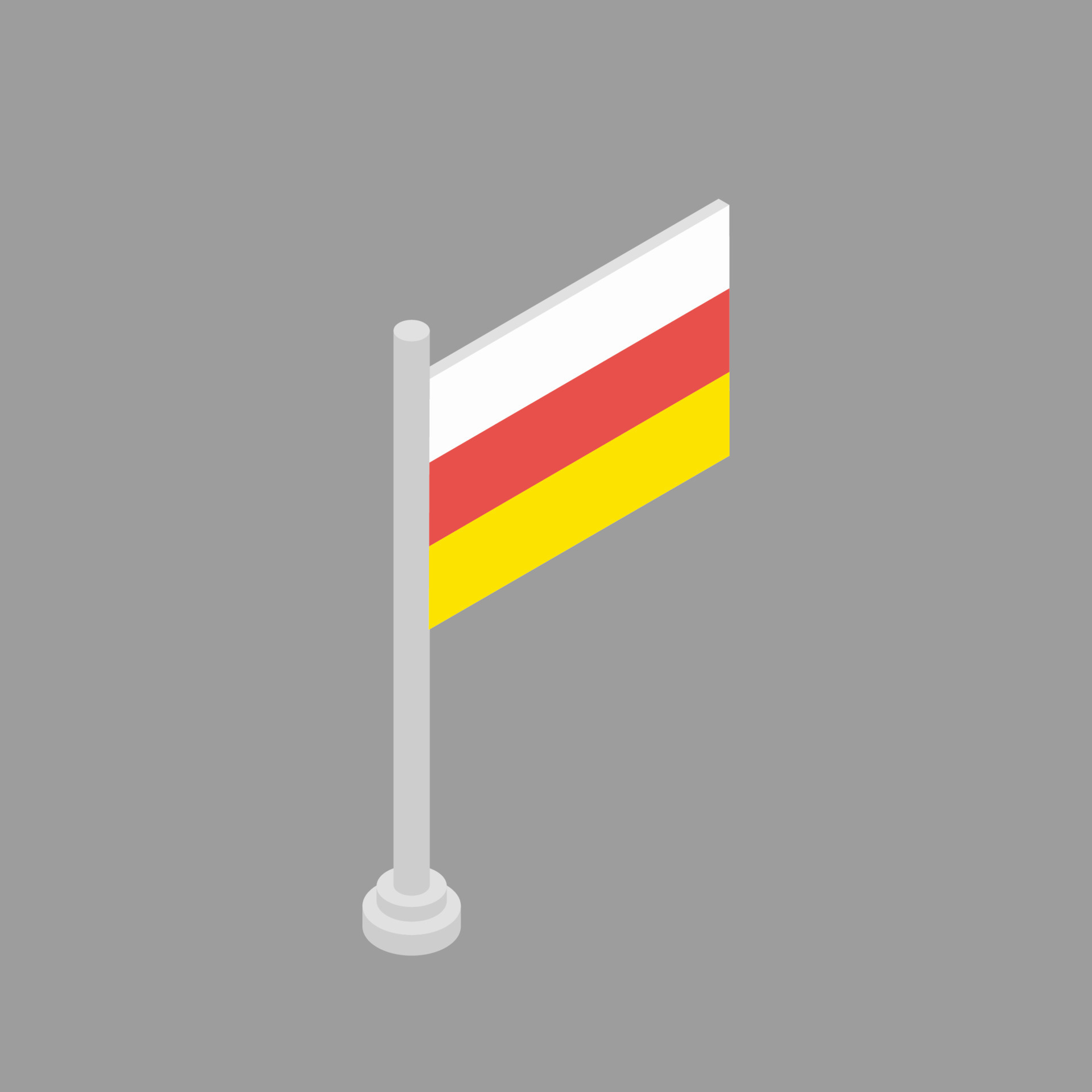 Illustration of South Ossetia flag Template 13370480 Vector Art at Vecteezy