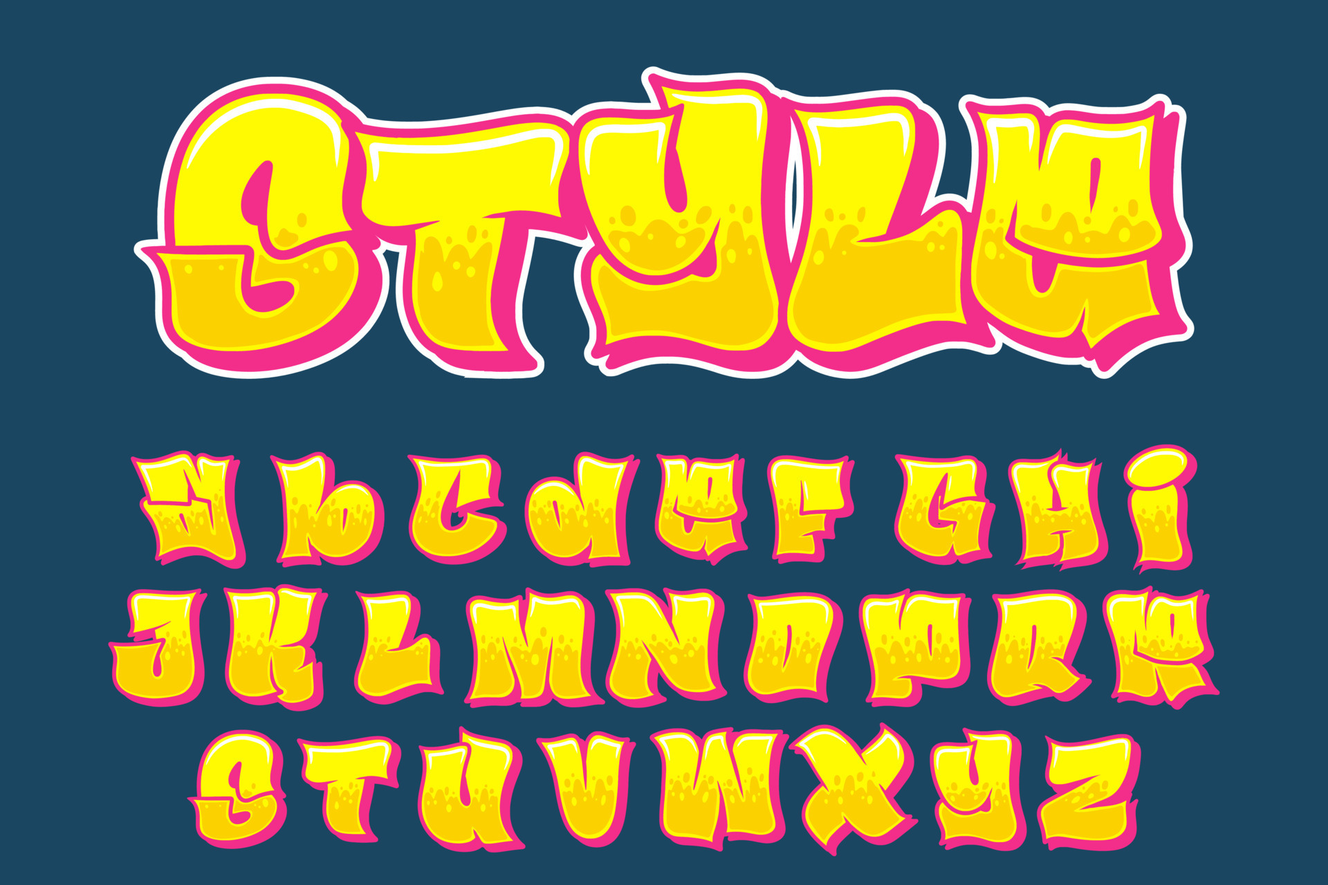 Style Street Alphabet Graffiti text vector Letters 13373936 Vector Art ... Style Street Alphabet Graffiti text vector Letters 13373936 Vector Art ...