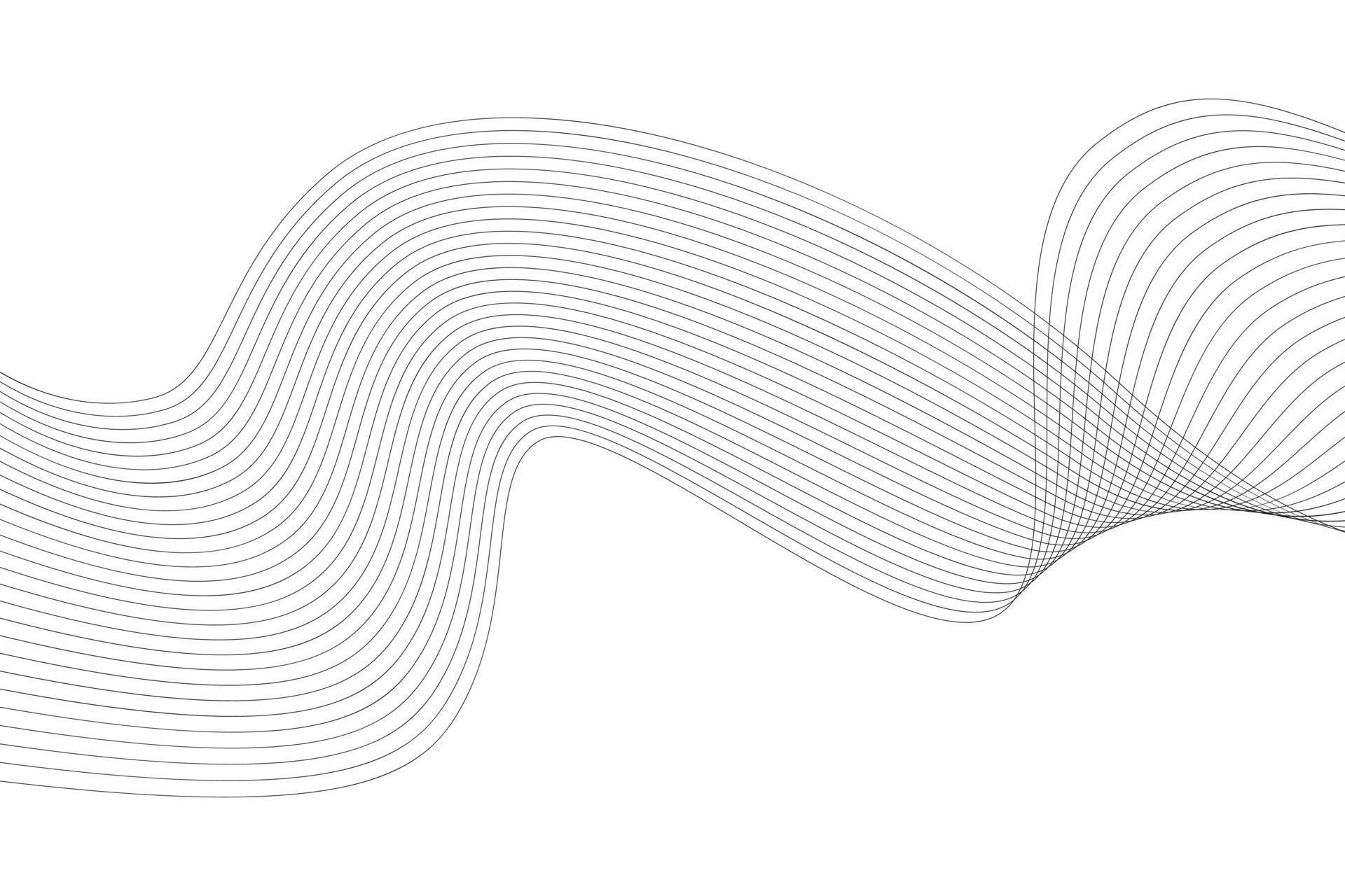 Modern colorful wavy line background Design. White wave curve abstract background for business ...