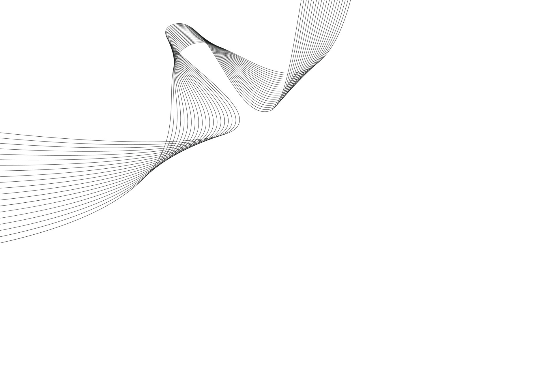 Abstract Line Wave White Background Modern Wavy Line Abstract