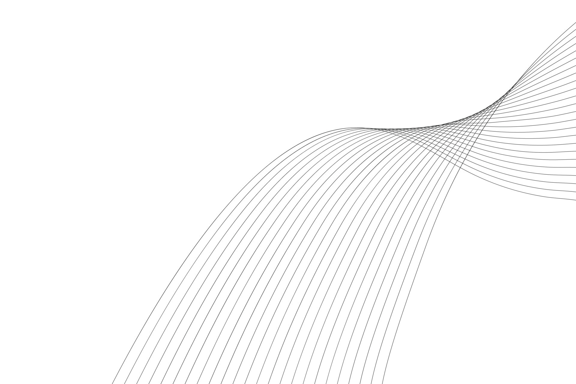 Abstract Line Wave Element White Background Wave Line Element 13374175