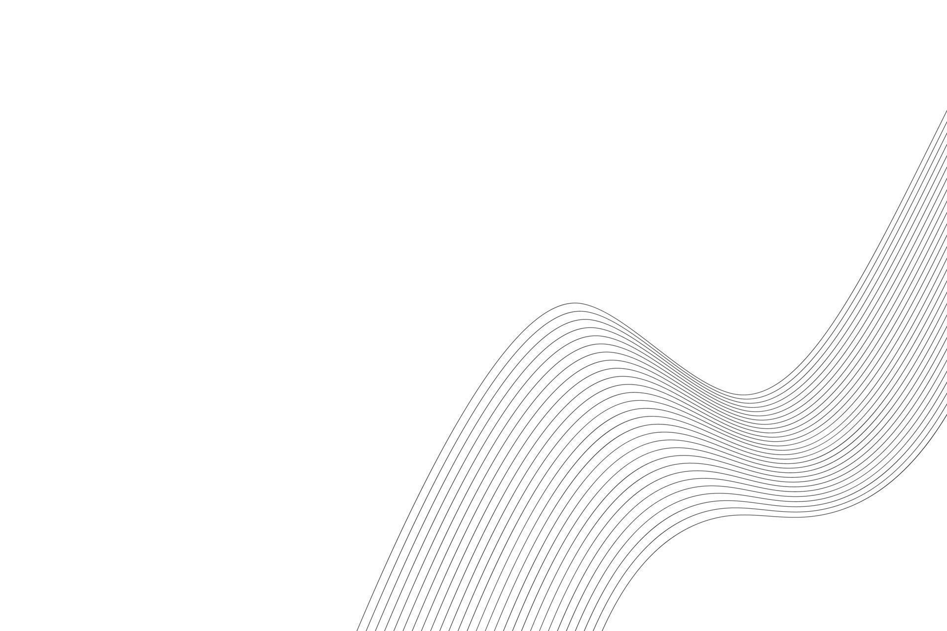 Modern Colorful Wavy Line Background Design White Wave Curve Abstract