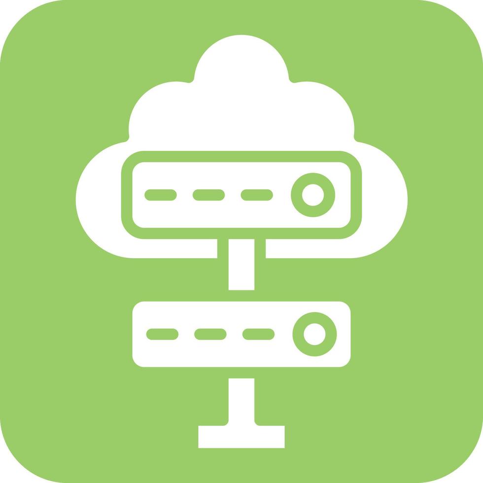 Cloud Server Icon Style 13374689 Vector Art at Vecteezy
