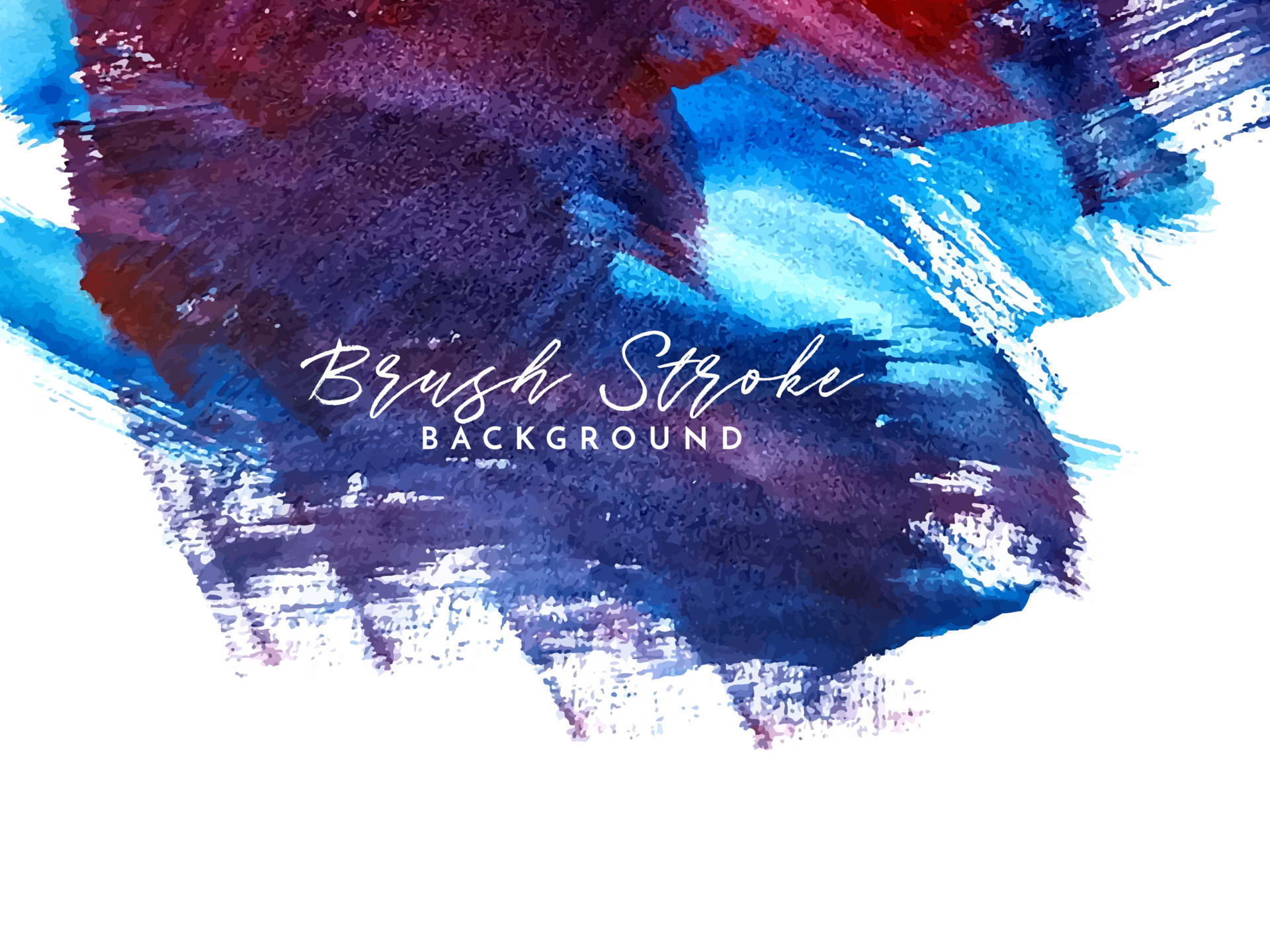 Purple and blue colorful brush stroke decorative background 13376001 ...