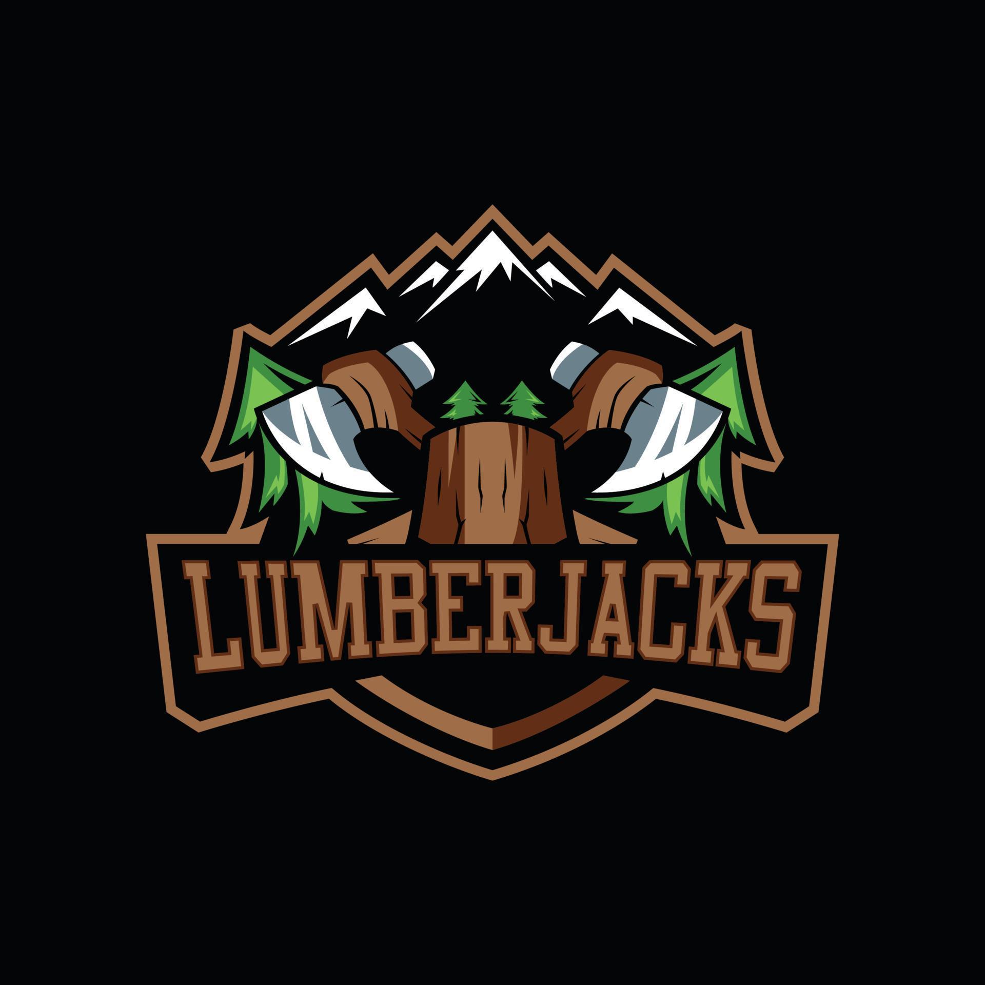 Lumberjack Esports Logo 13376450 Vector Art at Vecteezy