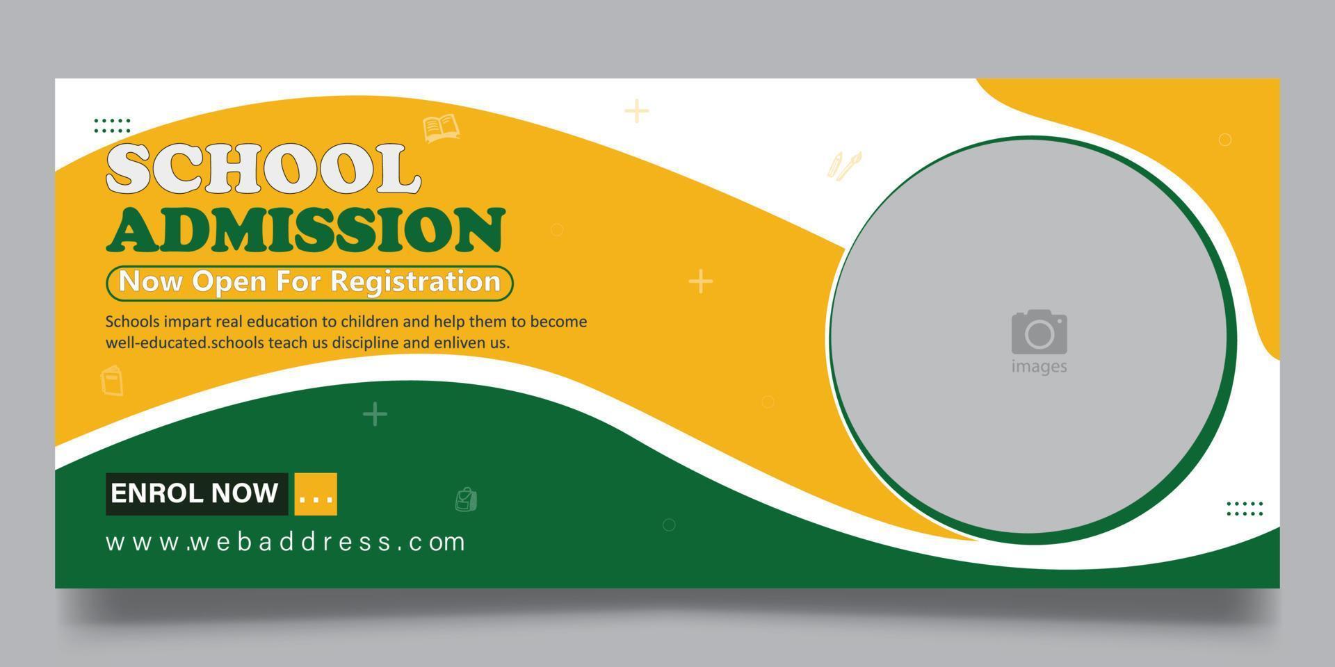 School admission banner template 13384929 Vector Art at Vecteezy School admission banner template 13384929 Vector Art at Vecteezy