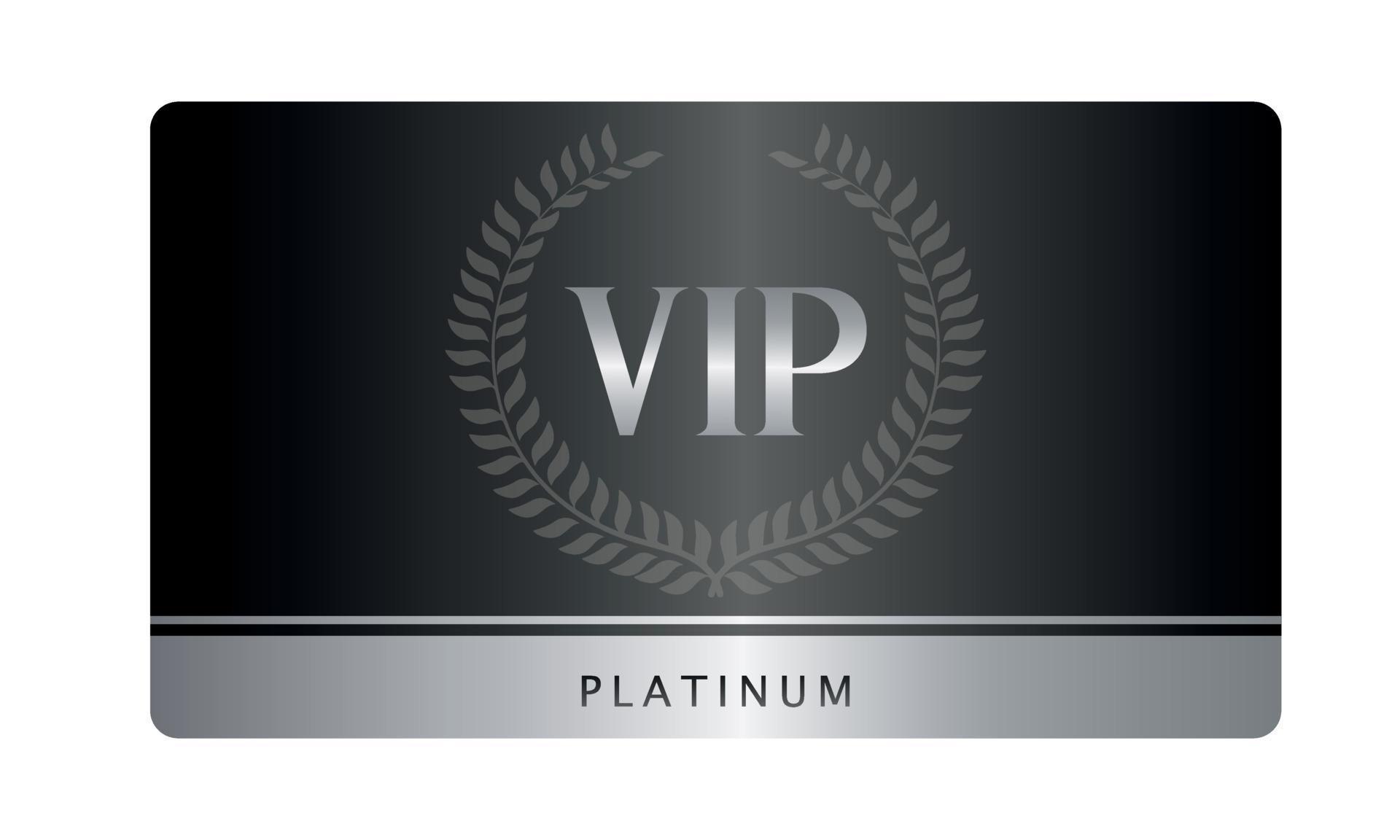 Platinum, silver VIP card, invitation template. 13388189 Vector Art at Vecteezy