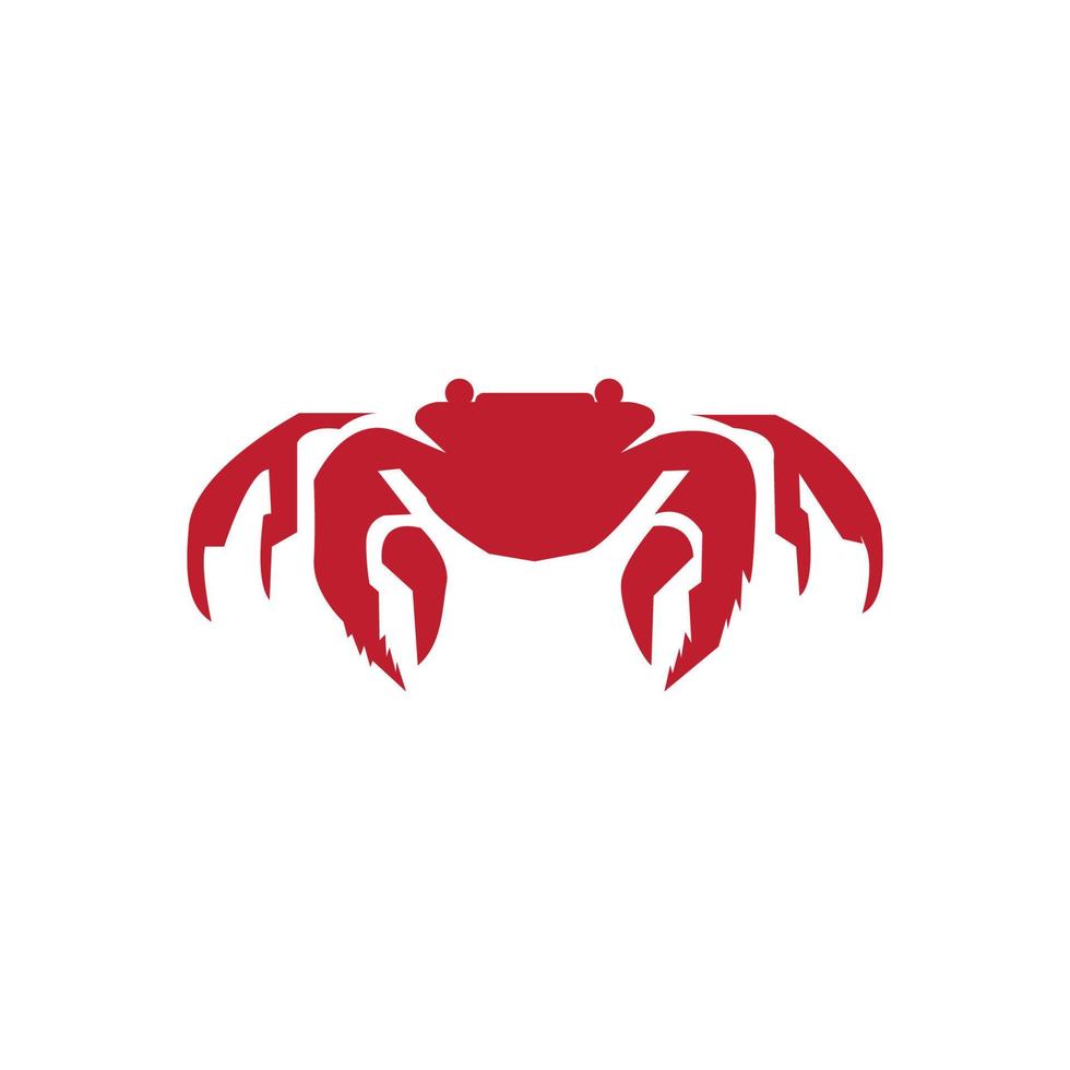 Crab icon logo, vector design 13390044 Vector Art at Vecteezy
