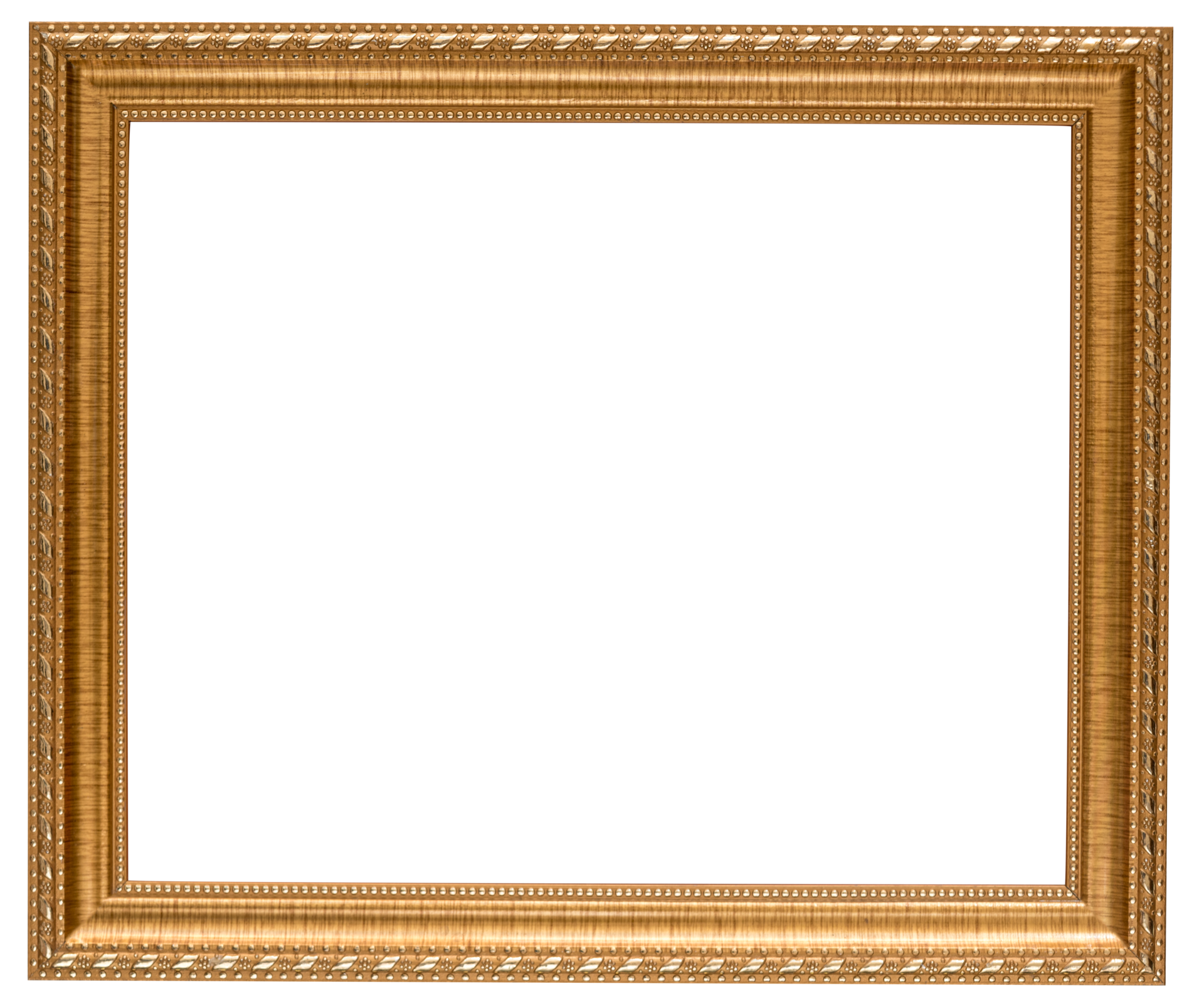 A Moldura De Ouro Antiga Isolada 13391815 Png