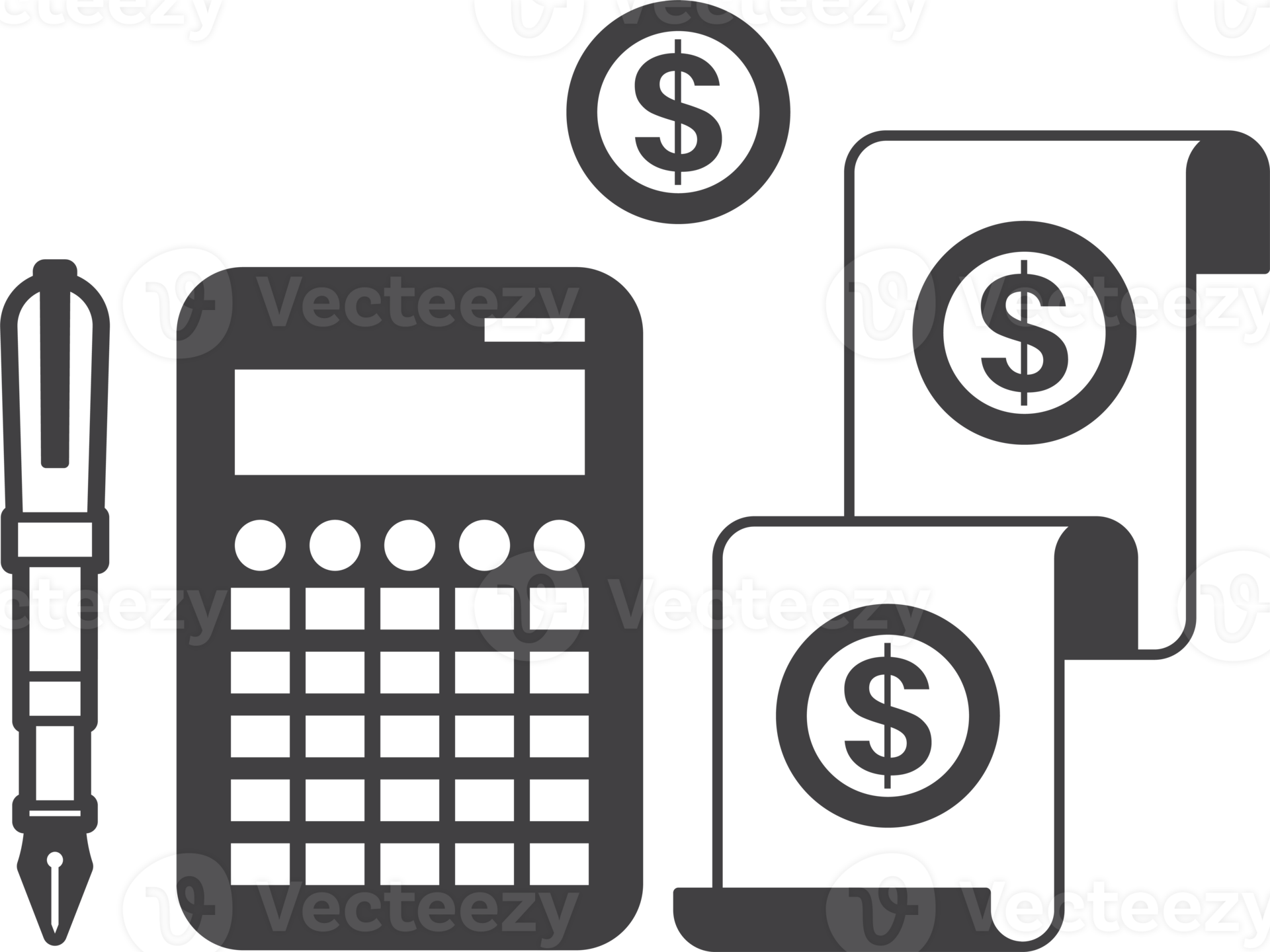 Calculator Illustration In Minimal Style 13395358 PNG calculator-illustration-in-minimal-style-13395358-png