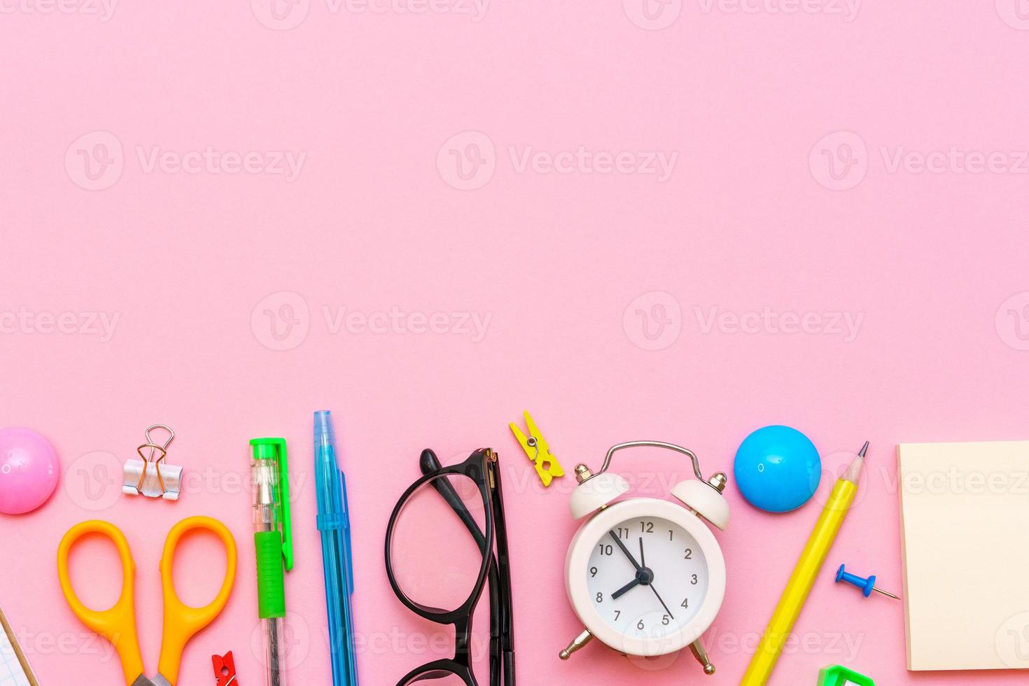 Stationery colorful writing supplies pens pencils 13396509 Stock Photo ... Stationery colorful writing supplies pens pencils 13396509 Stock Photo ...