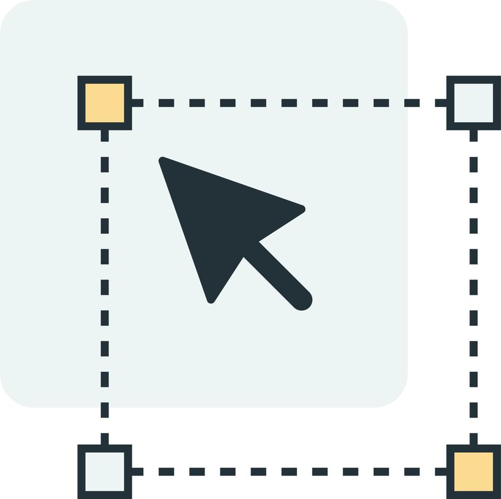 Cursor and text boxes illustration in minimal style 13397166 Vector Art ...