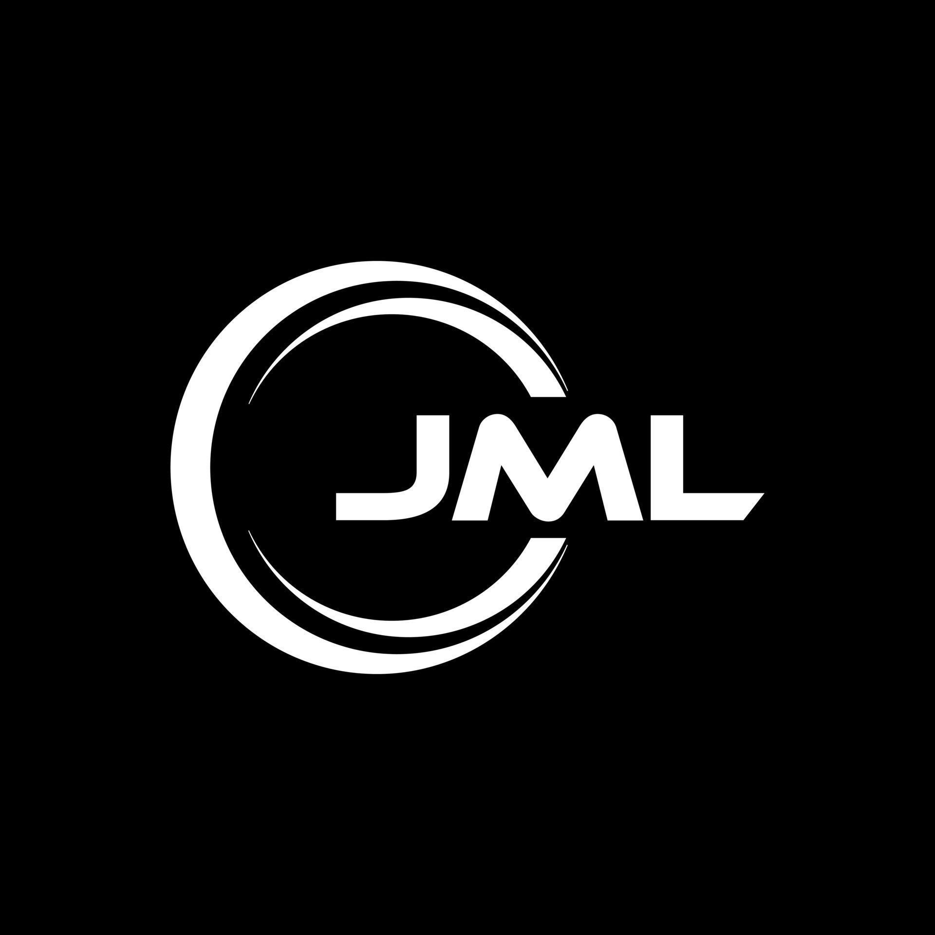 JML letter logo design in illustration. Vector logo, calligraphy designs for logo, Poster ...