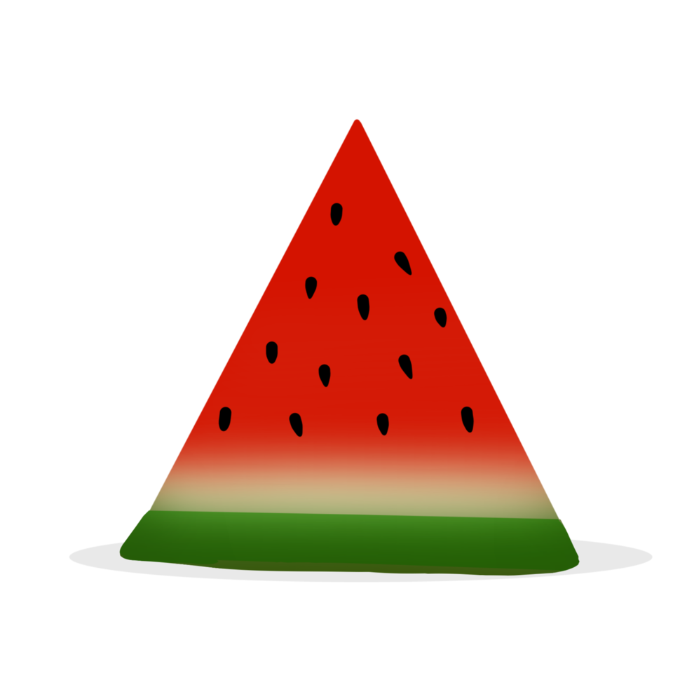 Watermelon slices illustration 13399703 PNG
