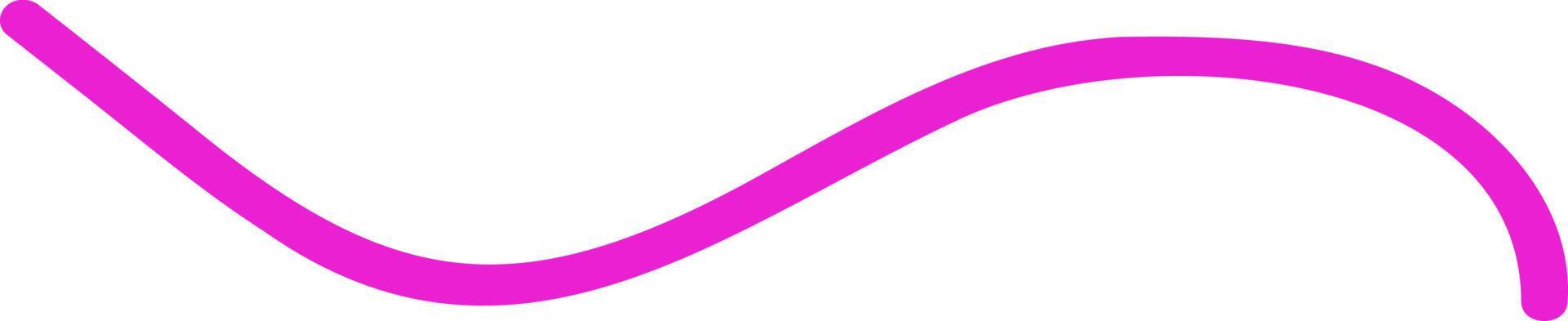 Lines of wavy pink flowers. 13400392 Vector Art at Vecteezy