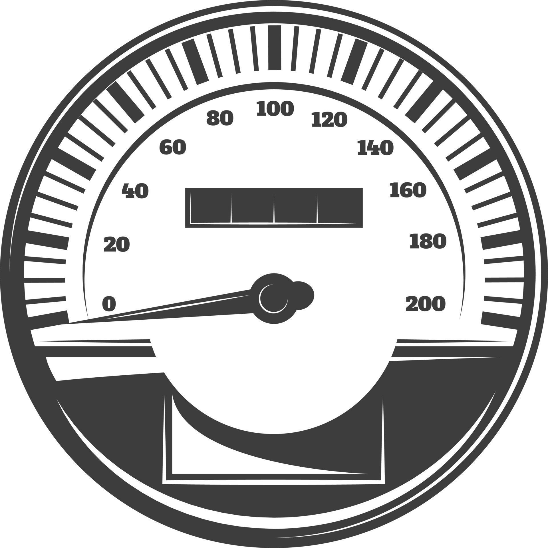 Speedometer for car. 13400459 Vector Art at Vecteezy