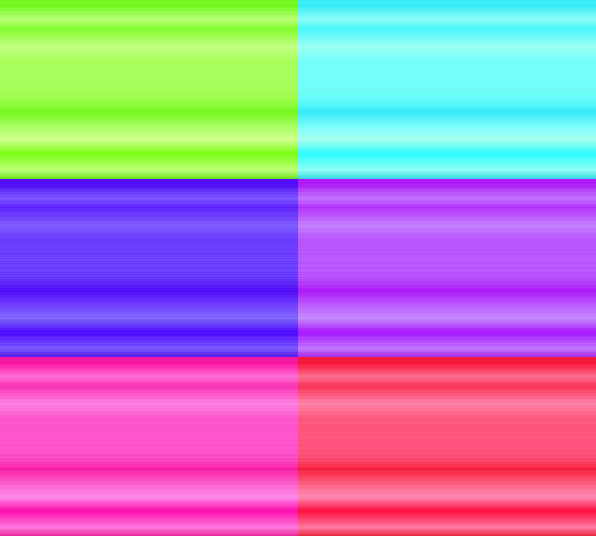 Six Sets Of Horizontal Gradient Abstract Background Shiny Blur Modern And Color Style Green