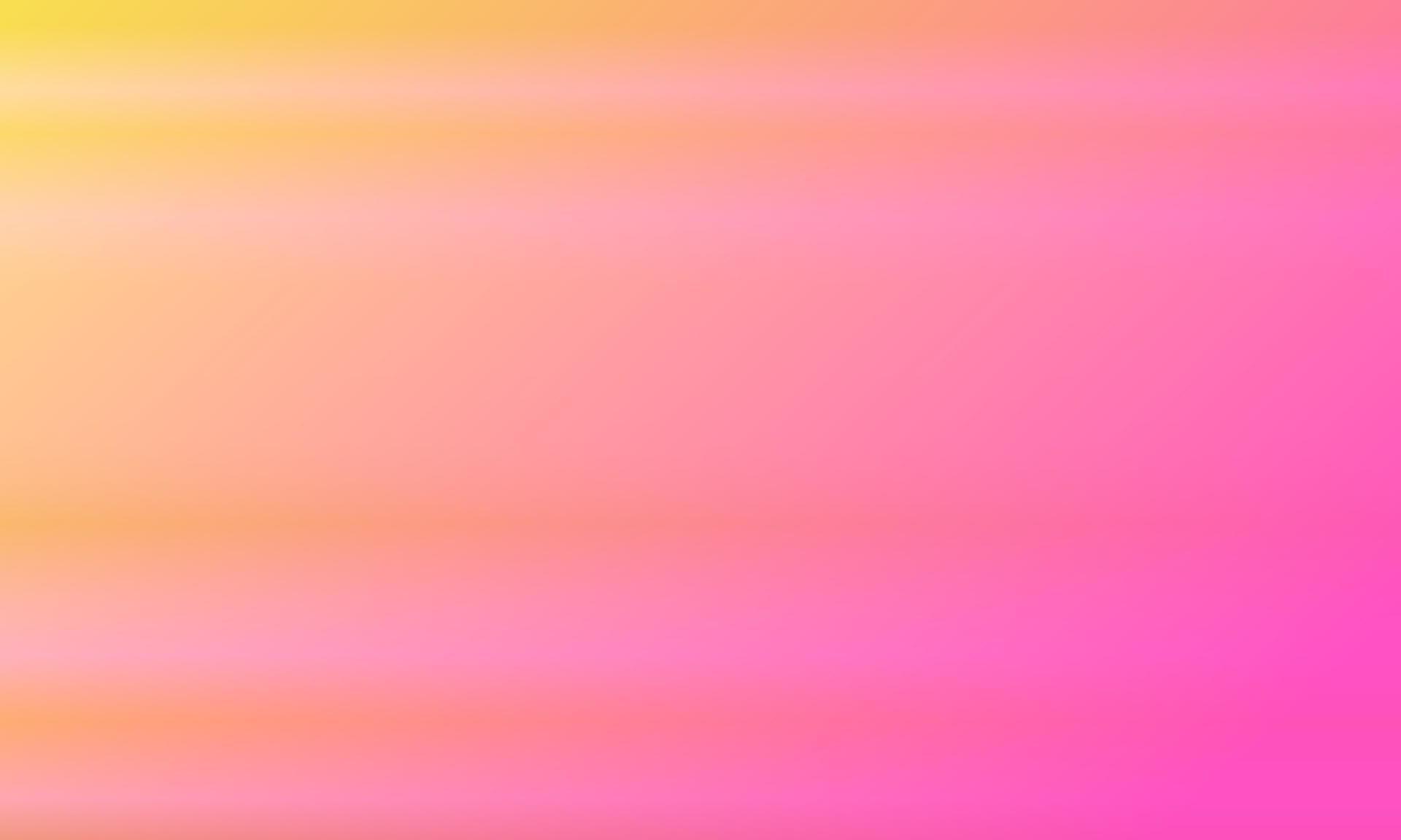 Yellow And Pink Horizontal Gradient Abstract Background Shiny Blur Simple Modern And