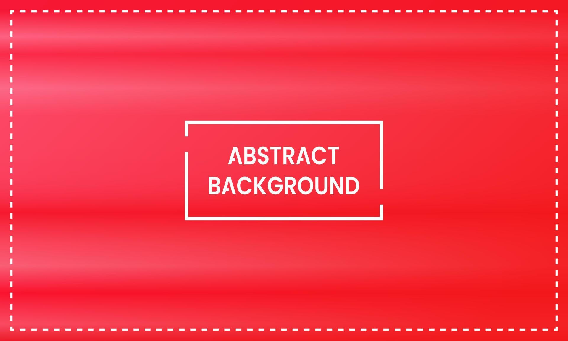 Shining Red Horizontal Gradient Abstract Background With Frame Shiny Simple Blur Modern And