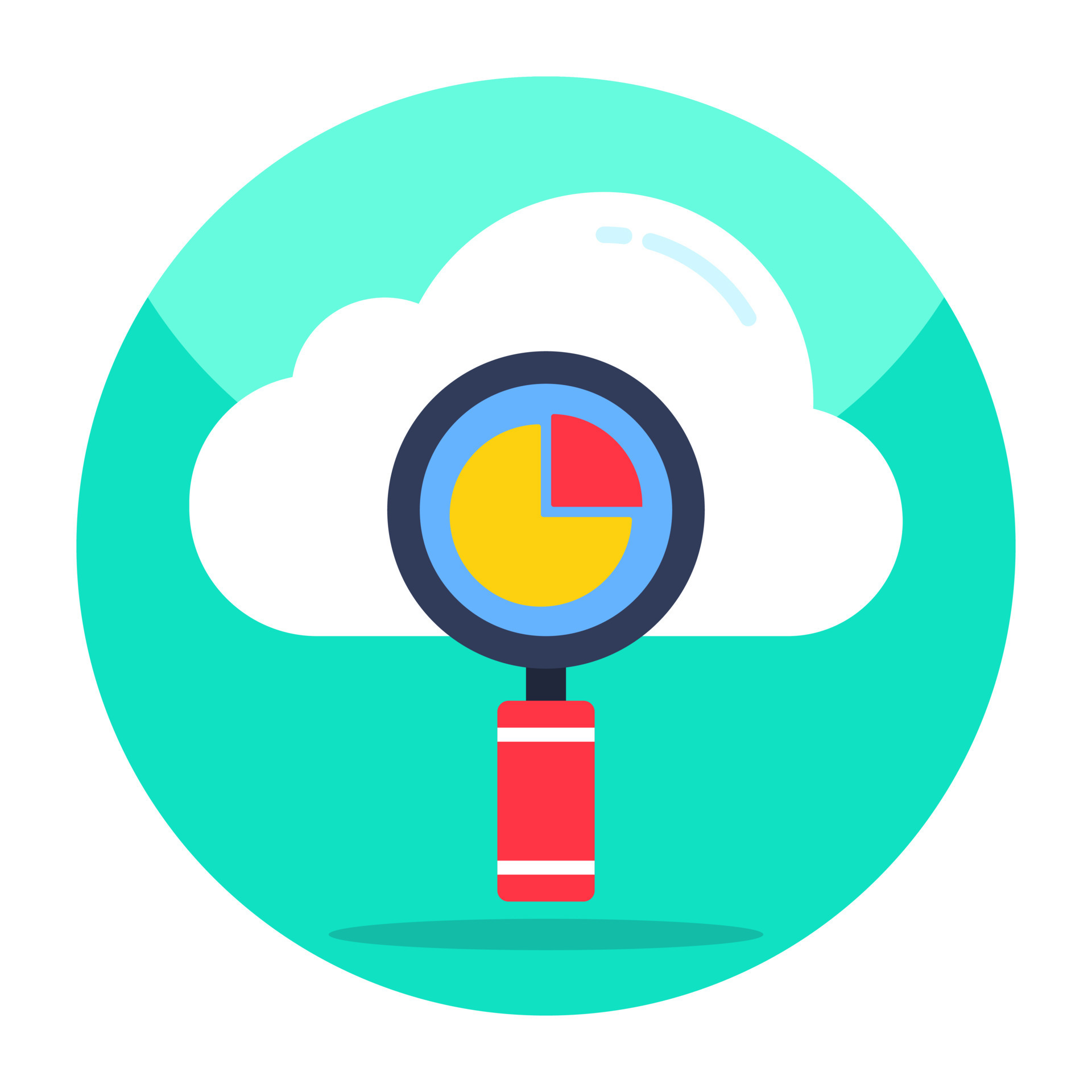 Creative design icon of cloud data analysis 13407316 Vector Art at Vecteezy