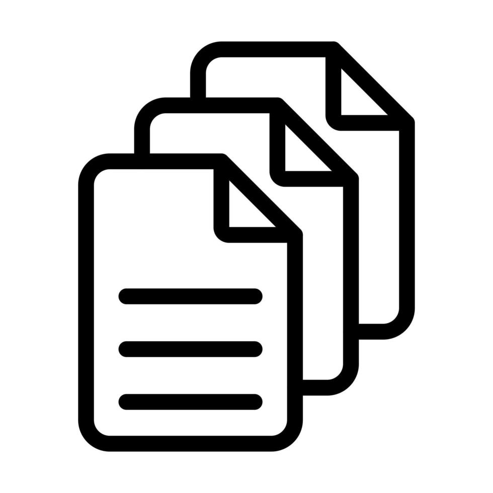 Files Icon Design 13407899 Vector Art at Vecteezy