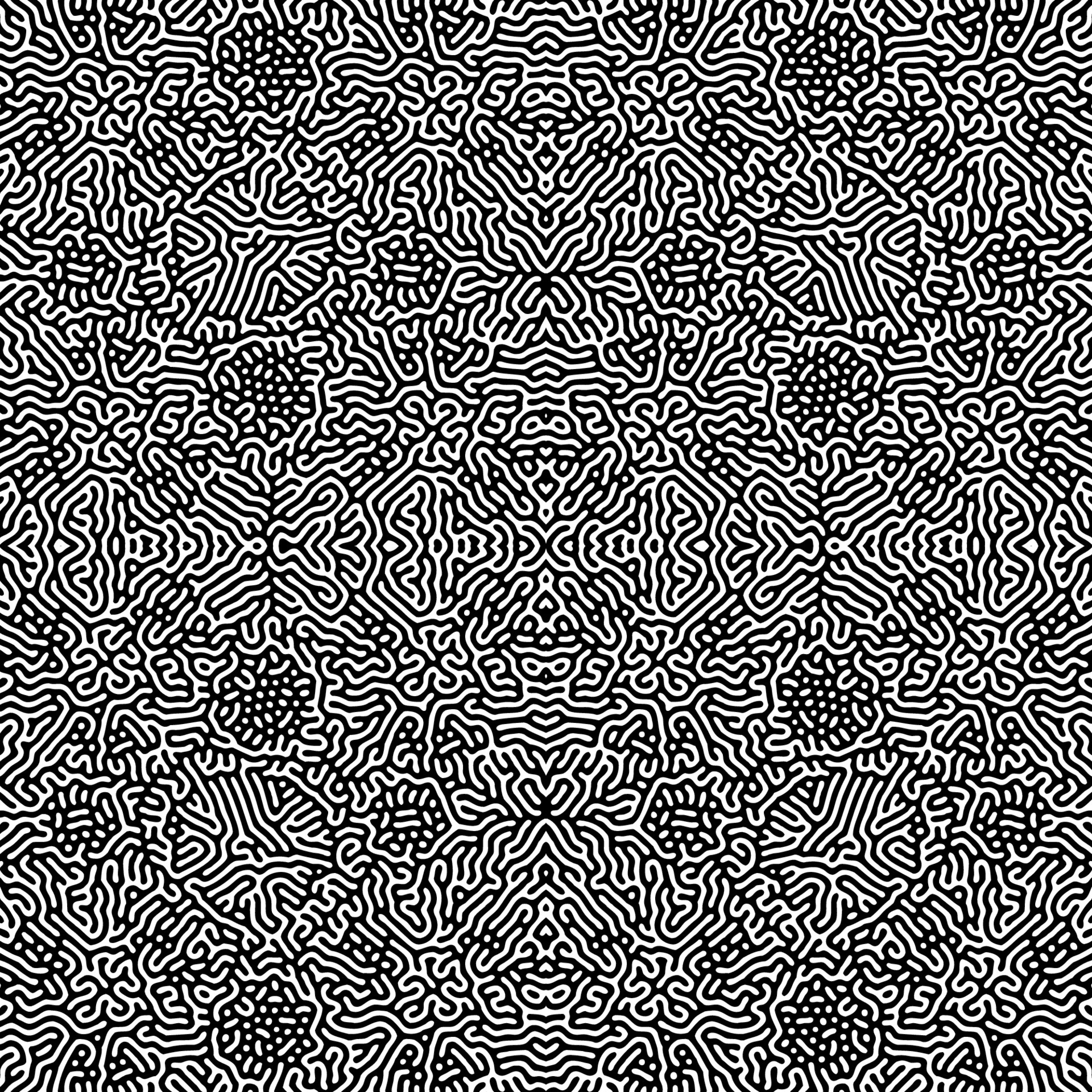 Turing Morphogenesis Reaction Diffusion Pattern 13415388 Vector Art At