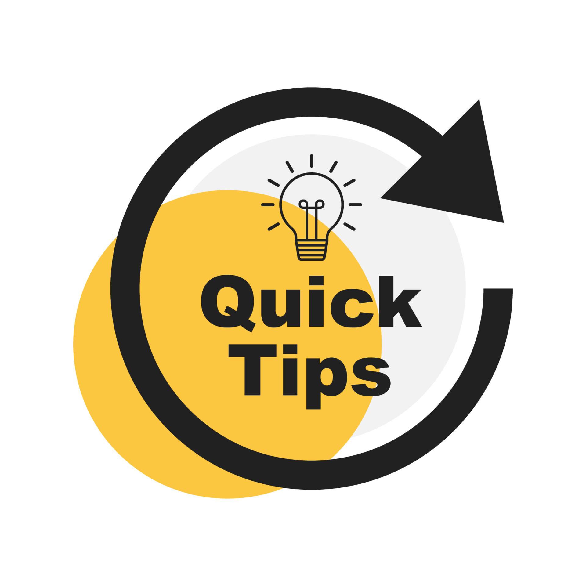 Quick tips badge, icon, label, sign and sticker vector illustration ... Quick tips badge, icon, label, sign and sticker vector illustration ...