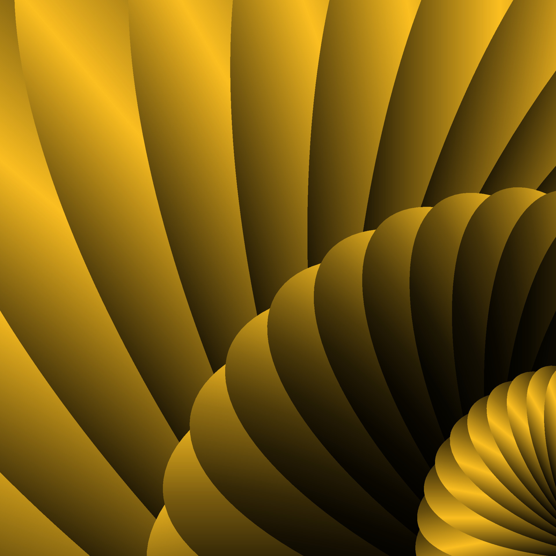 Abstract Curve Pattern In Gold And Black Gradient Color Creative Stripe Vector Background For