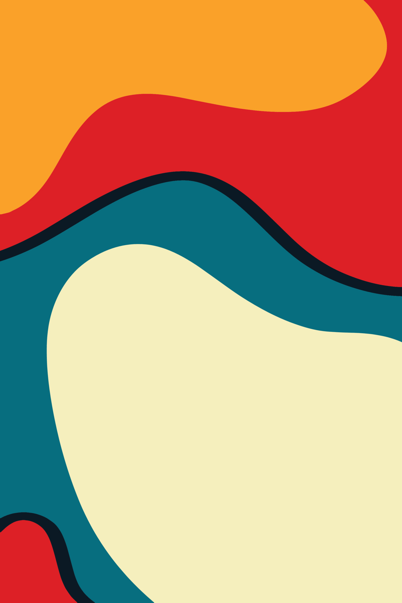 Abstract modern groovy templates with organic shapes 13436513 Vector ...