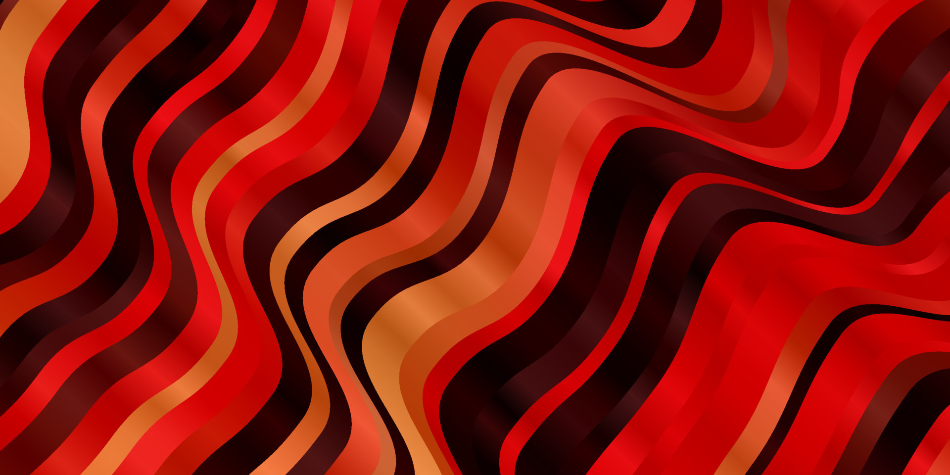 Light Orange Vector Pattern With Curved Lines 13437180 Vector Art At Vecteezy