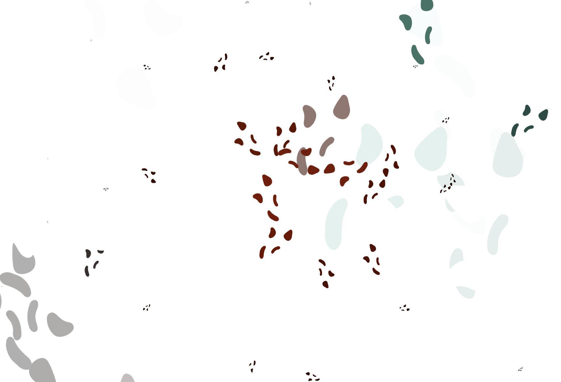 Light red vector pattern with chaotic shapes. 13437800 Vector Art at ...