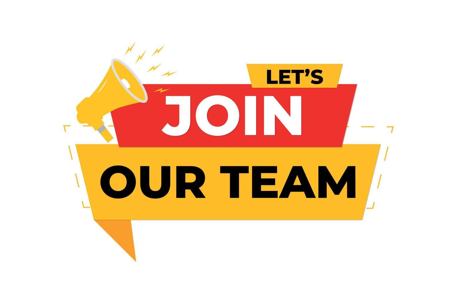 Join our team recruitment vector element design. 13441153 Vector Art at Vecteezy