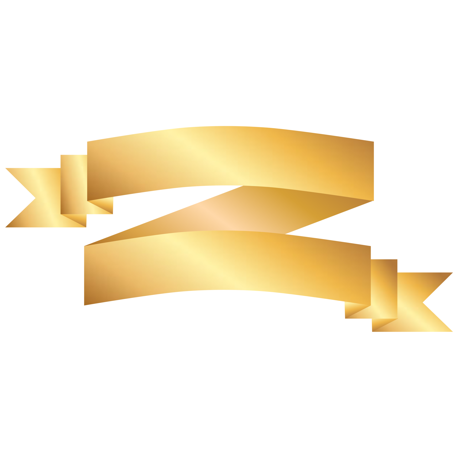 Gold Ribbon Banner 13442074 PNG Gold Ribbon Banner 13442074 PNG