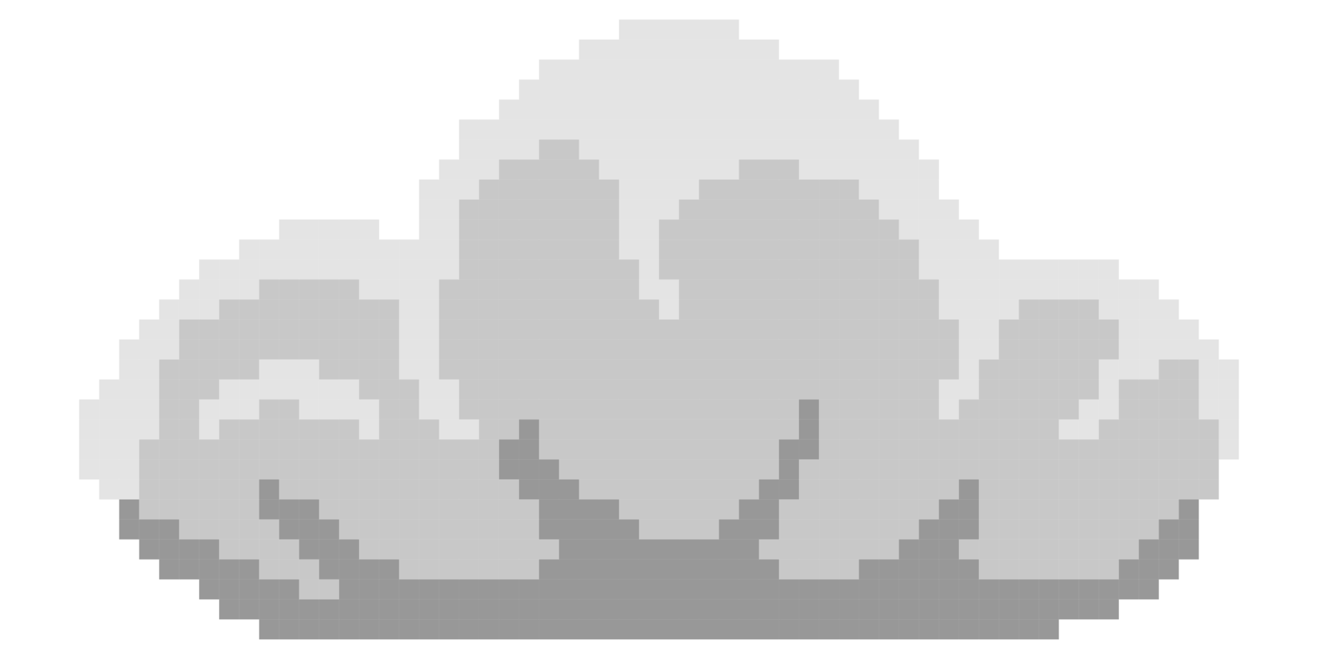 ilustración del icono de la nube de píxeles 13442195 PNG ilustración del icono de la nube de píxeles 13442195 PNG