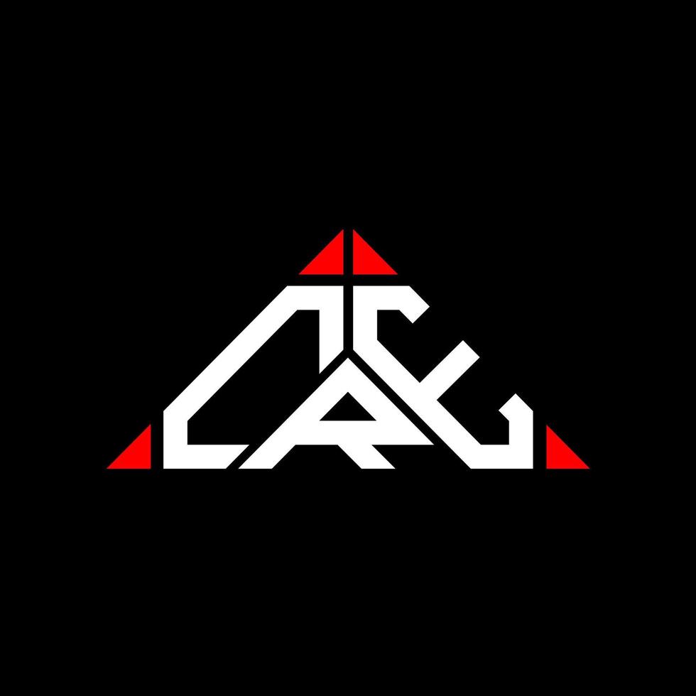 Diseño Creativo Del Logotipo De La Letra Cre Con Gráfico Vectorial