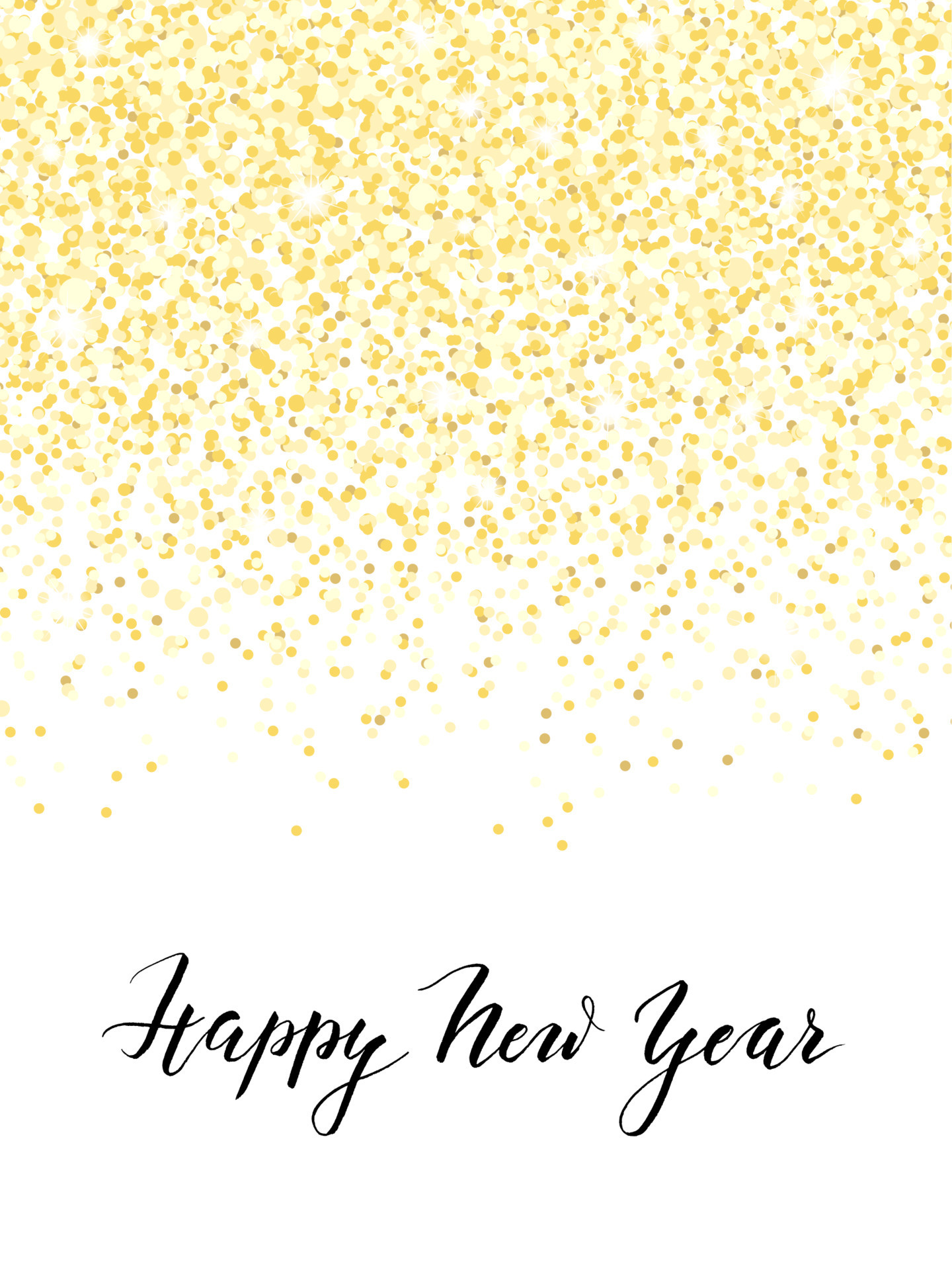 fondo de año nuevo con brillo dorado 13445480 Vector en Vecteezy