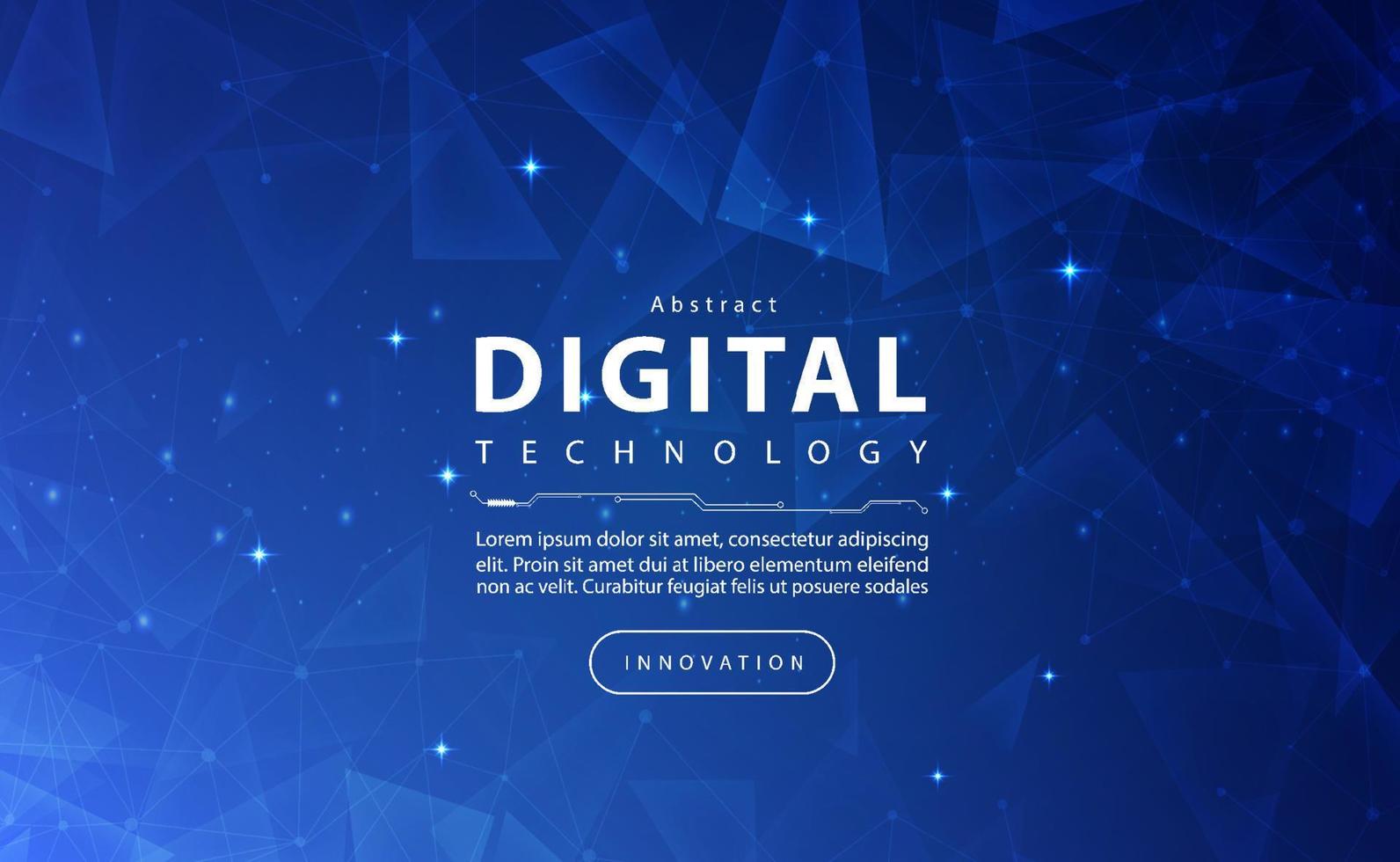 Digital technology banner blue sky background concept with technology ...