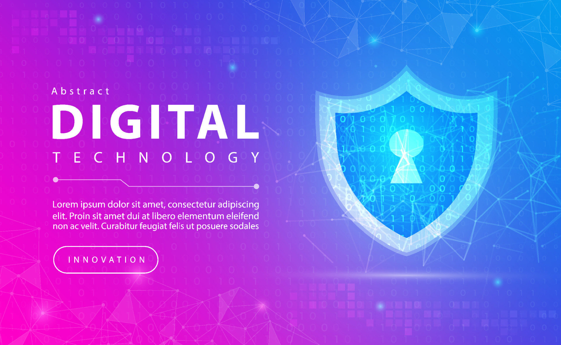 Technology Security Abstract Background Concept Digital Technology