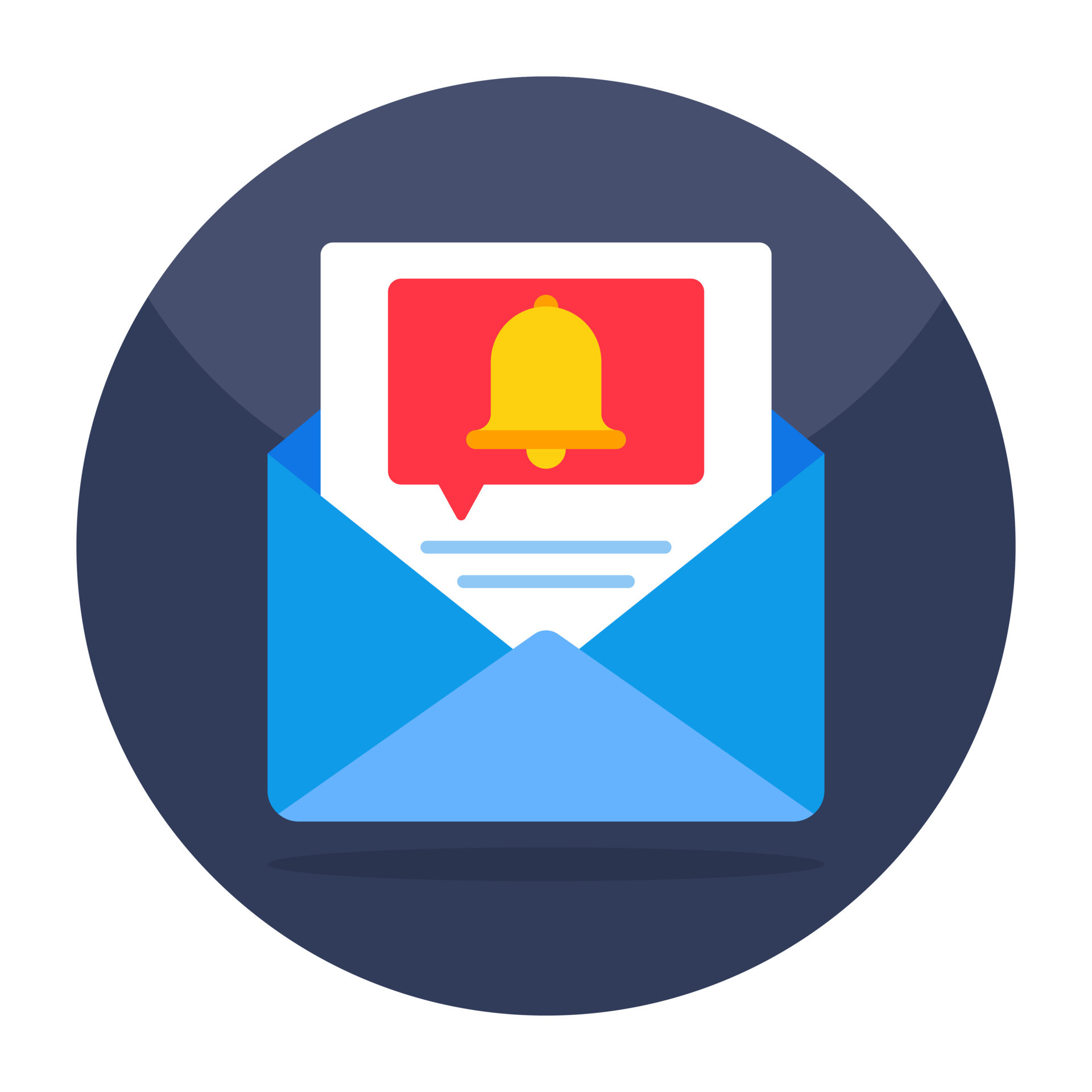 Editable Design Icon Of Mail Notification 13446529 Vector Art At Vecteezy