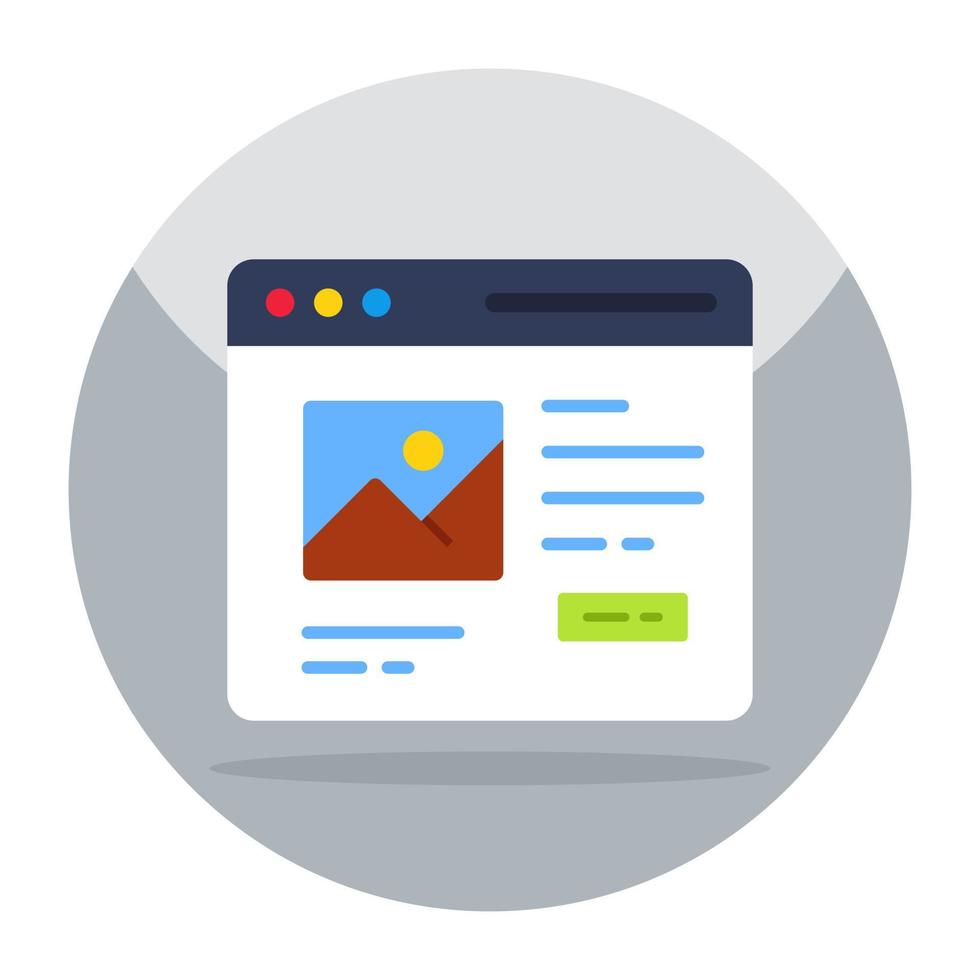 Modern design icon of web gallery 13446561 Vector Art at Vecteezy