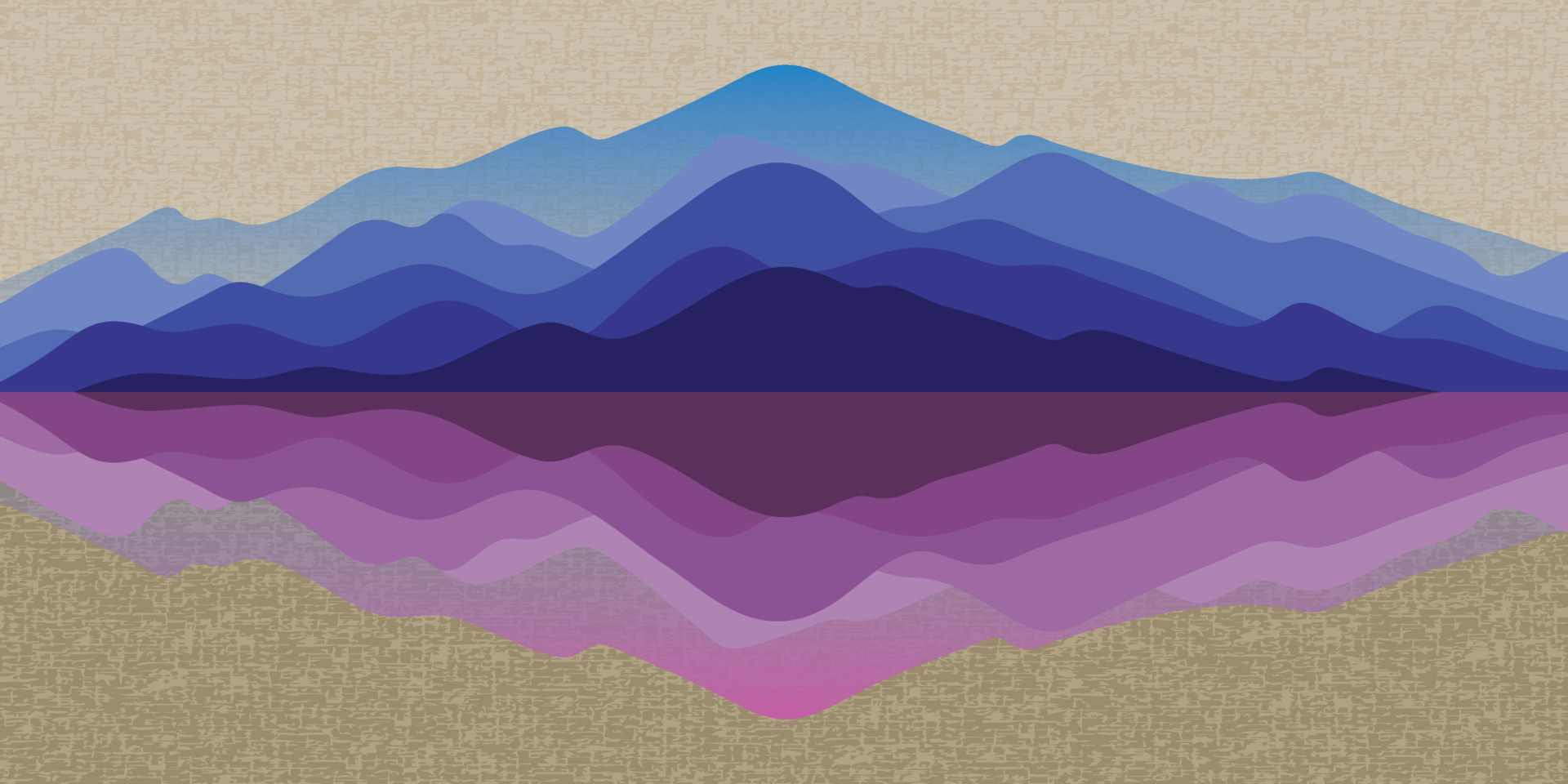 Japanese Background With Line Wave Pattern Vector Abstract Template With Geometric Pattern