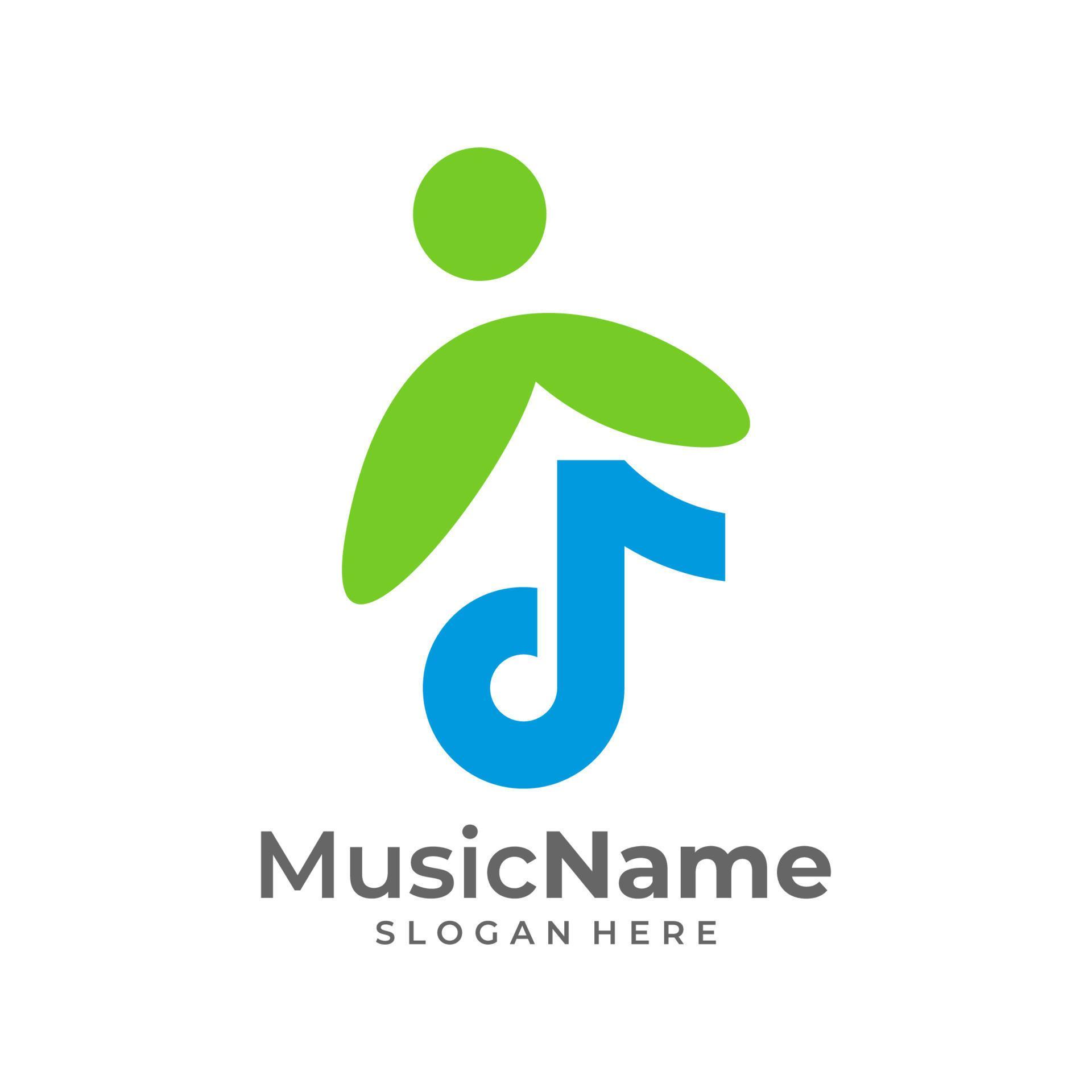 Music Kids Logo Vector Icon Illustration. Child Music logo design ...