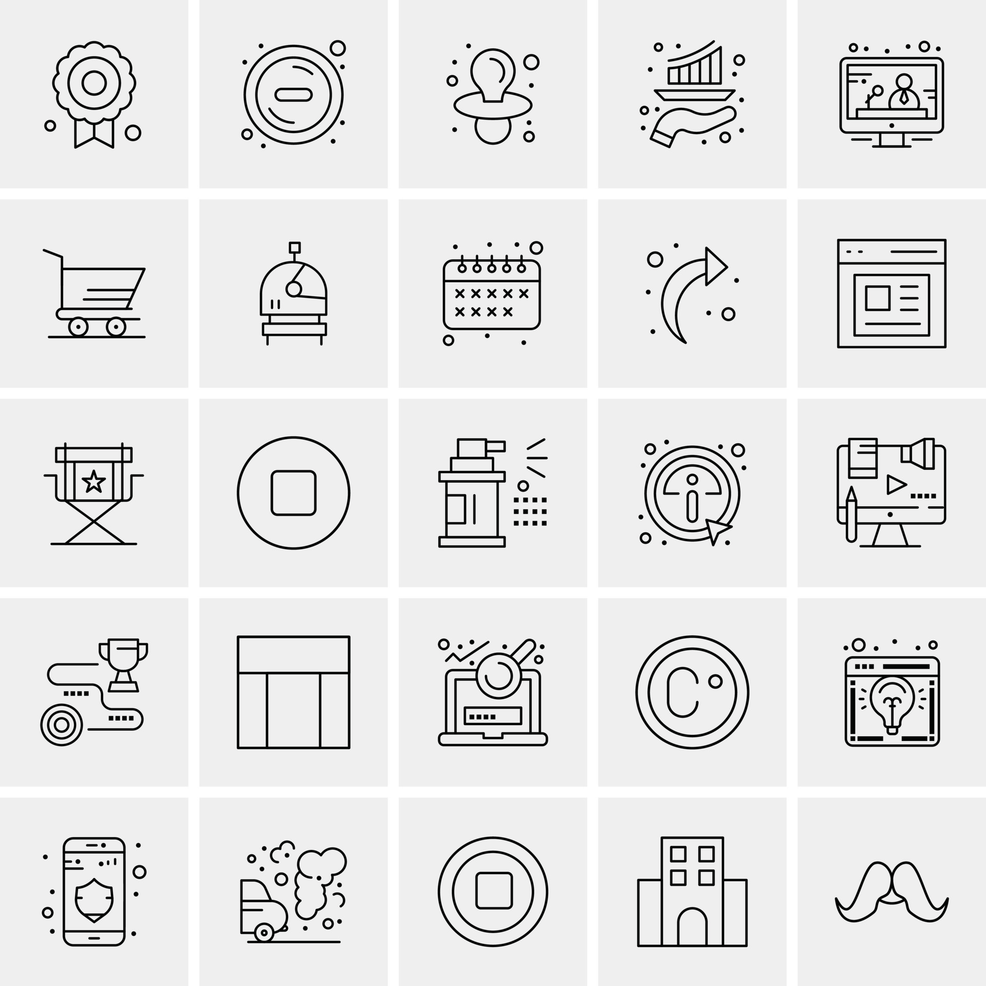 Mail Reply Forward Business Correspondence Letter Abstract Circle Background Flat Color Icon