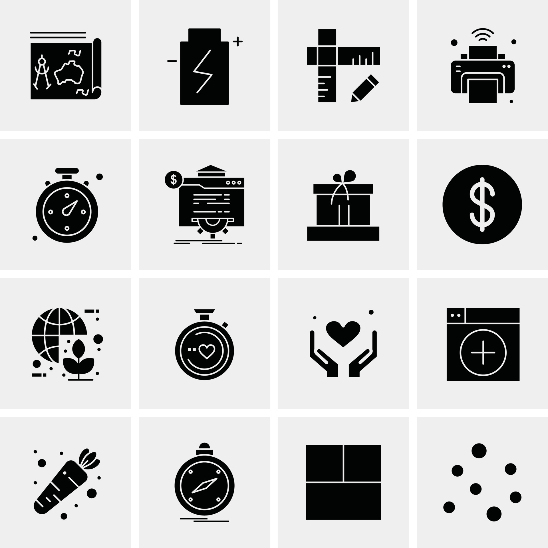 System Tech Technology Cpu Abstract Circle Background Flat Color Icon 13459975 Vector Art At