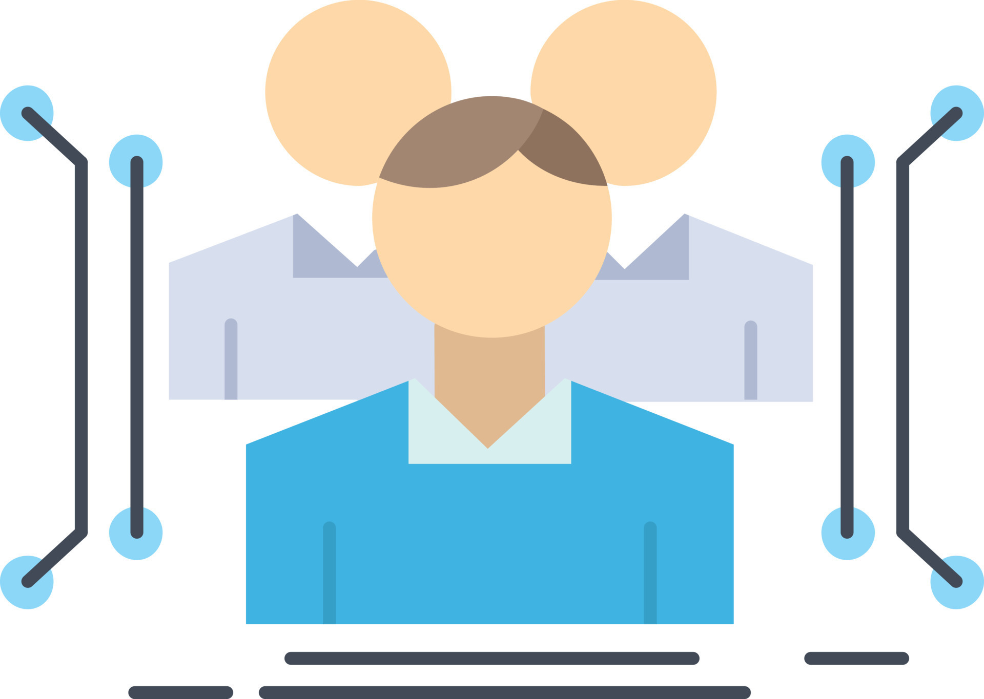 Computing Database Datacenter Mainframe Server Blue And Red Download