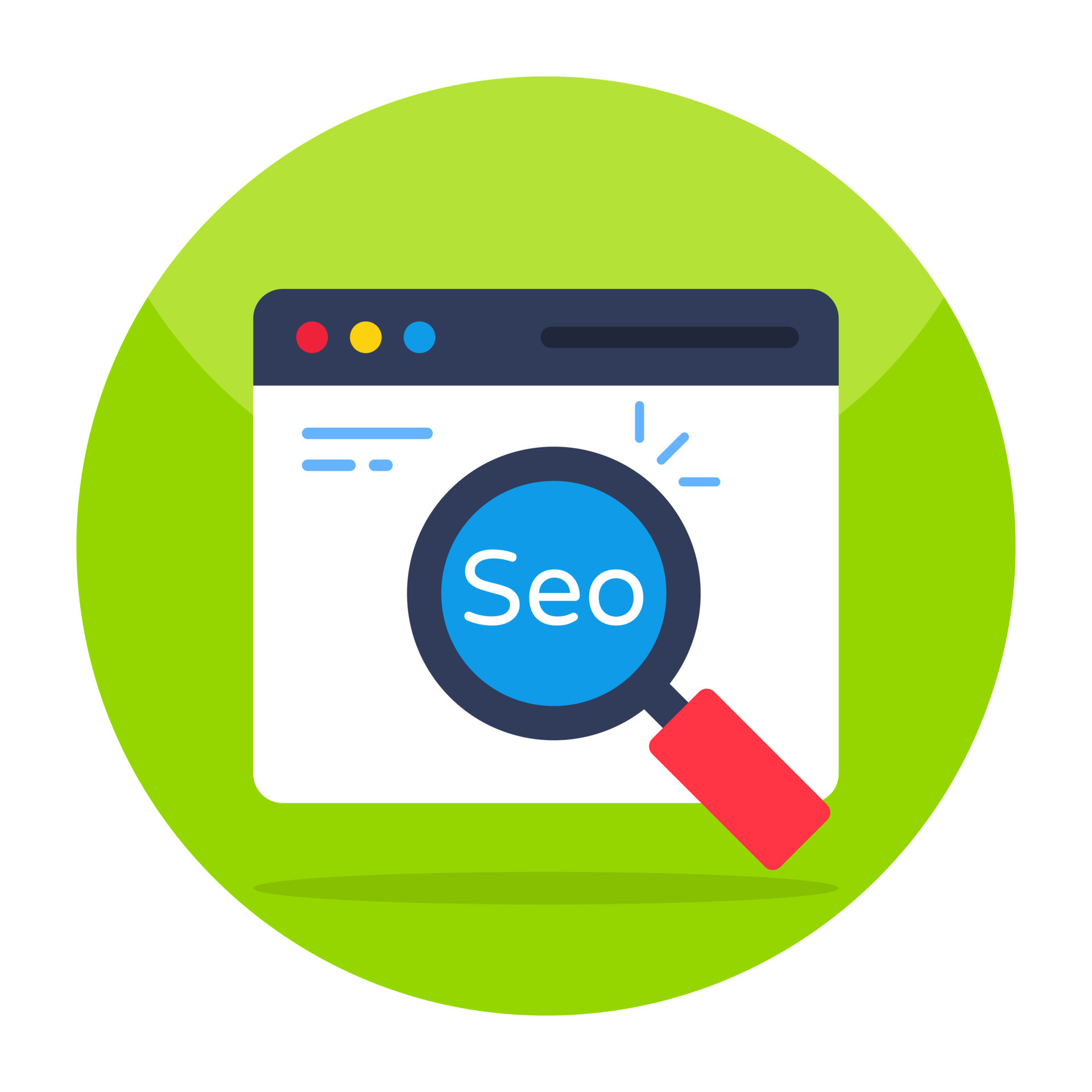 Editable design icon of search engine optimization 13462555 Vector Art ...